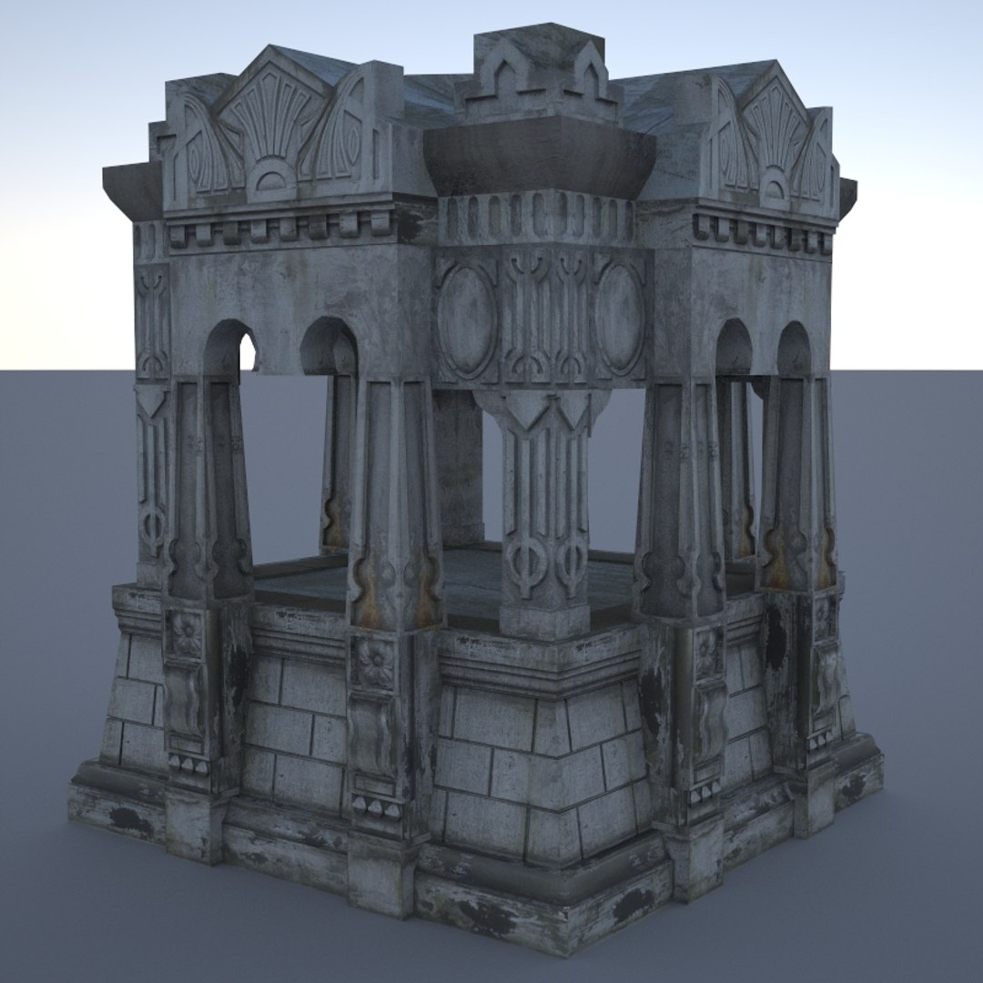 Crypt 3d Model