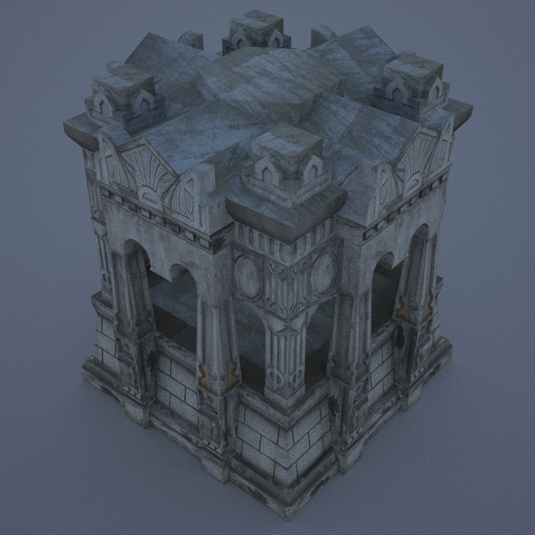 Crypt 3d Model