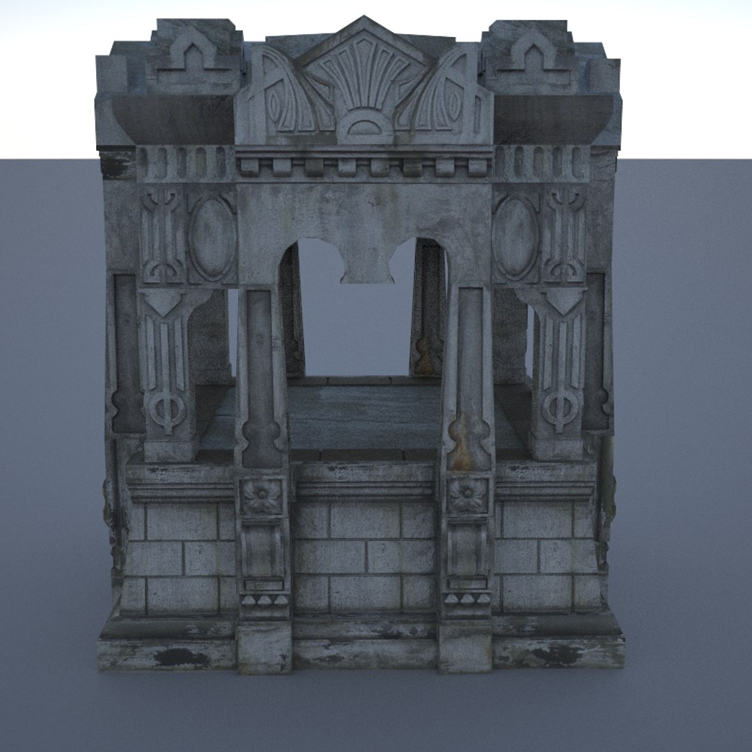 Crypt 3d Model