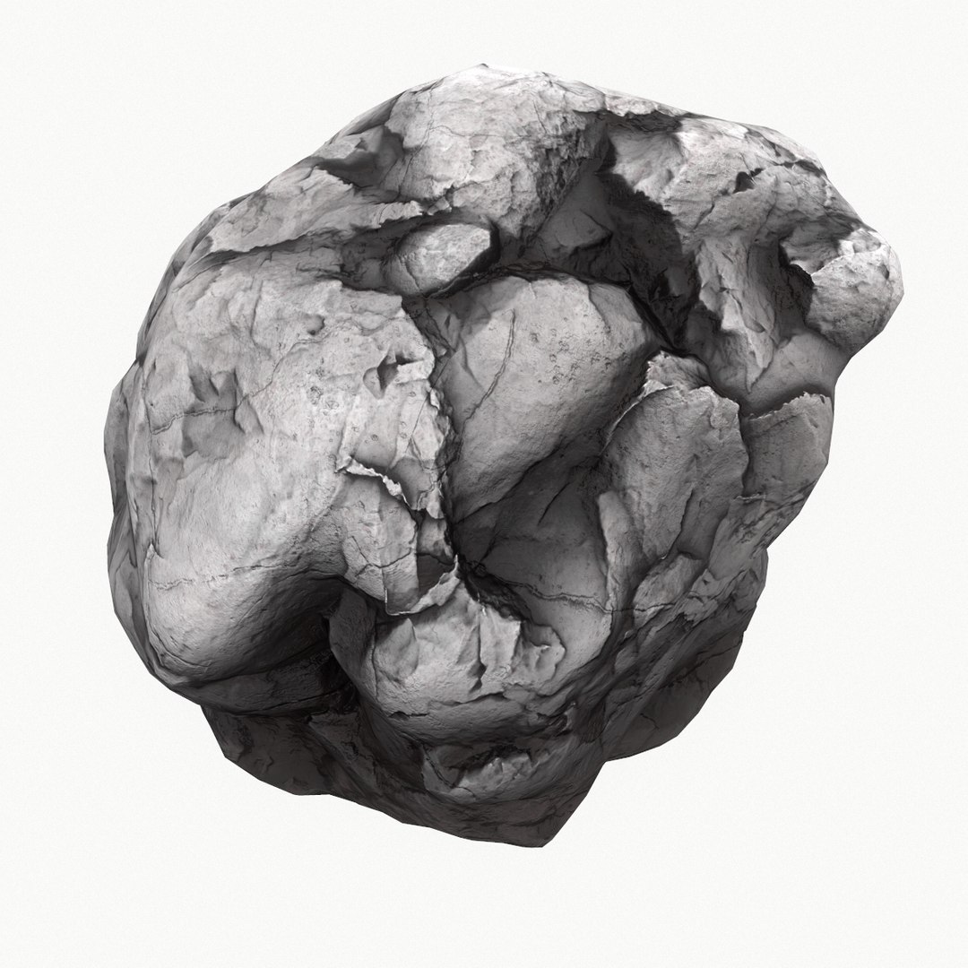 3D Meteor Asteroid Rock 4k Model - TurboSquid 1435456
