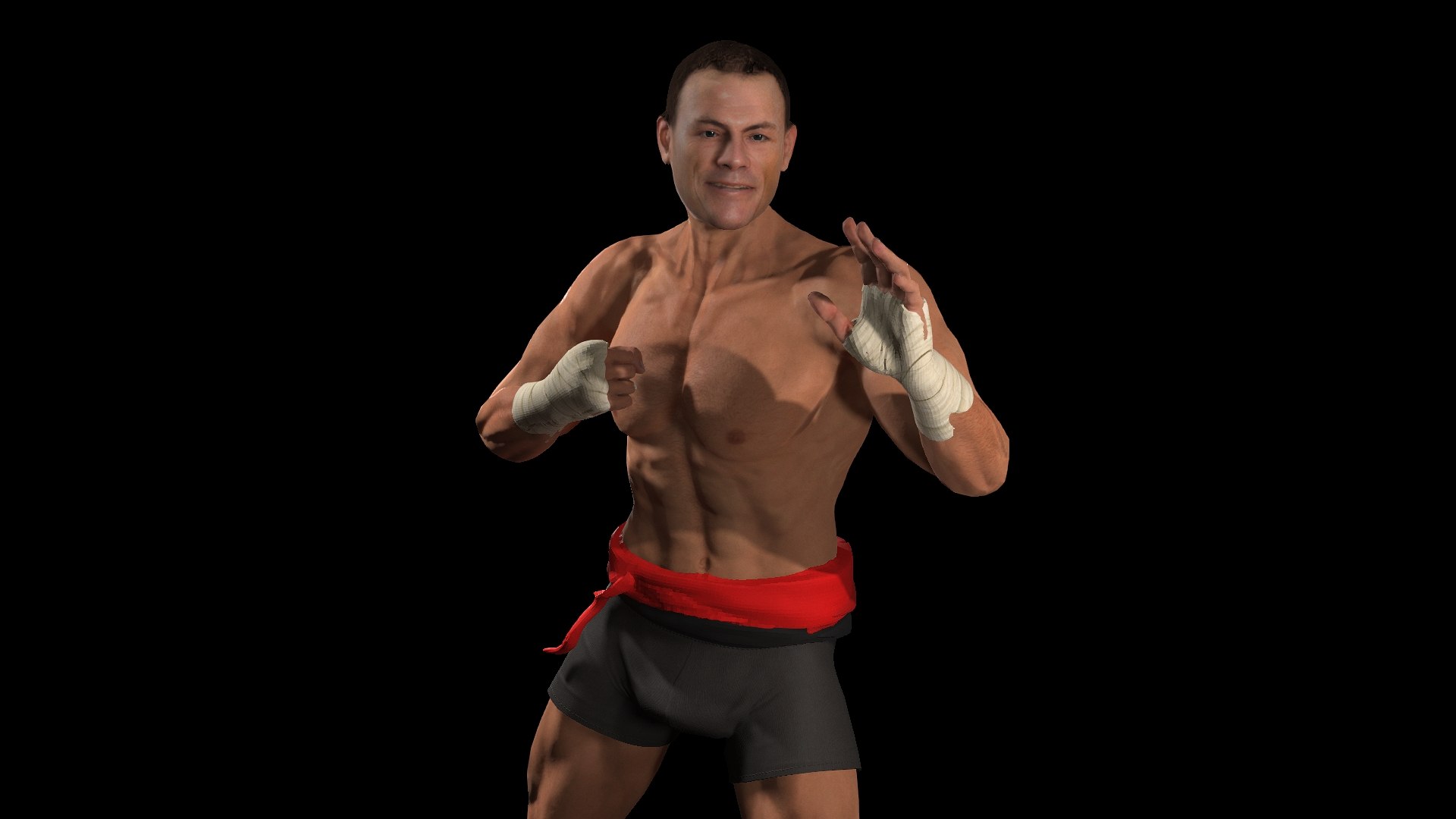 Jean-Claude Van Damme 3D Model - TurboSquid 2124610