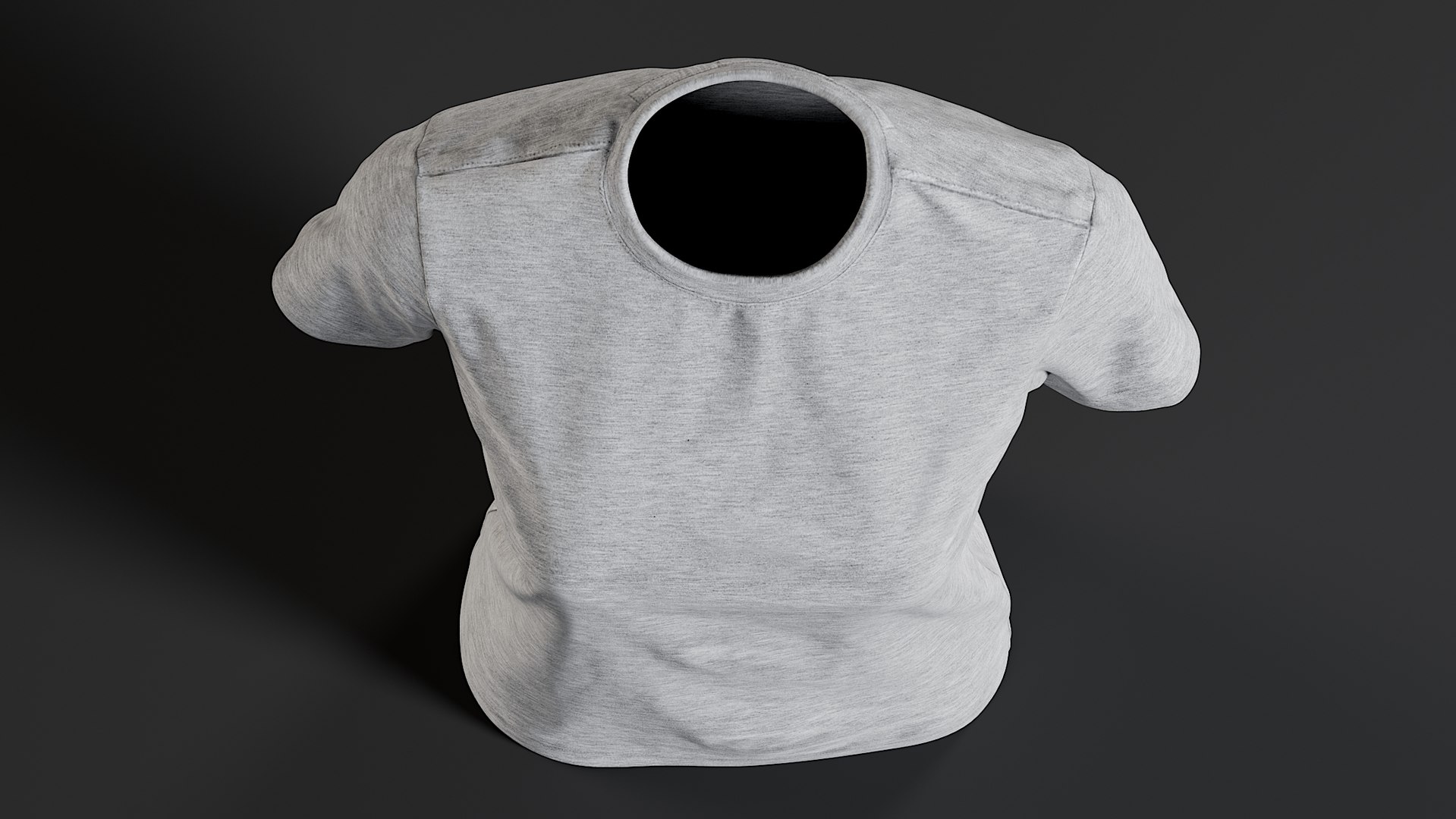 Realistic women s t-shirt model - TurboSquid 1527653