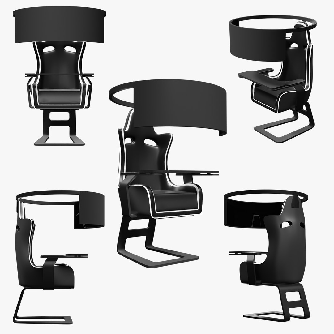 Futuristic Gaming Chair model - TurboSquid 2108762