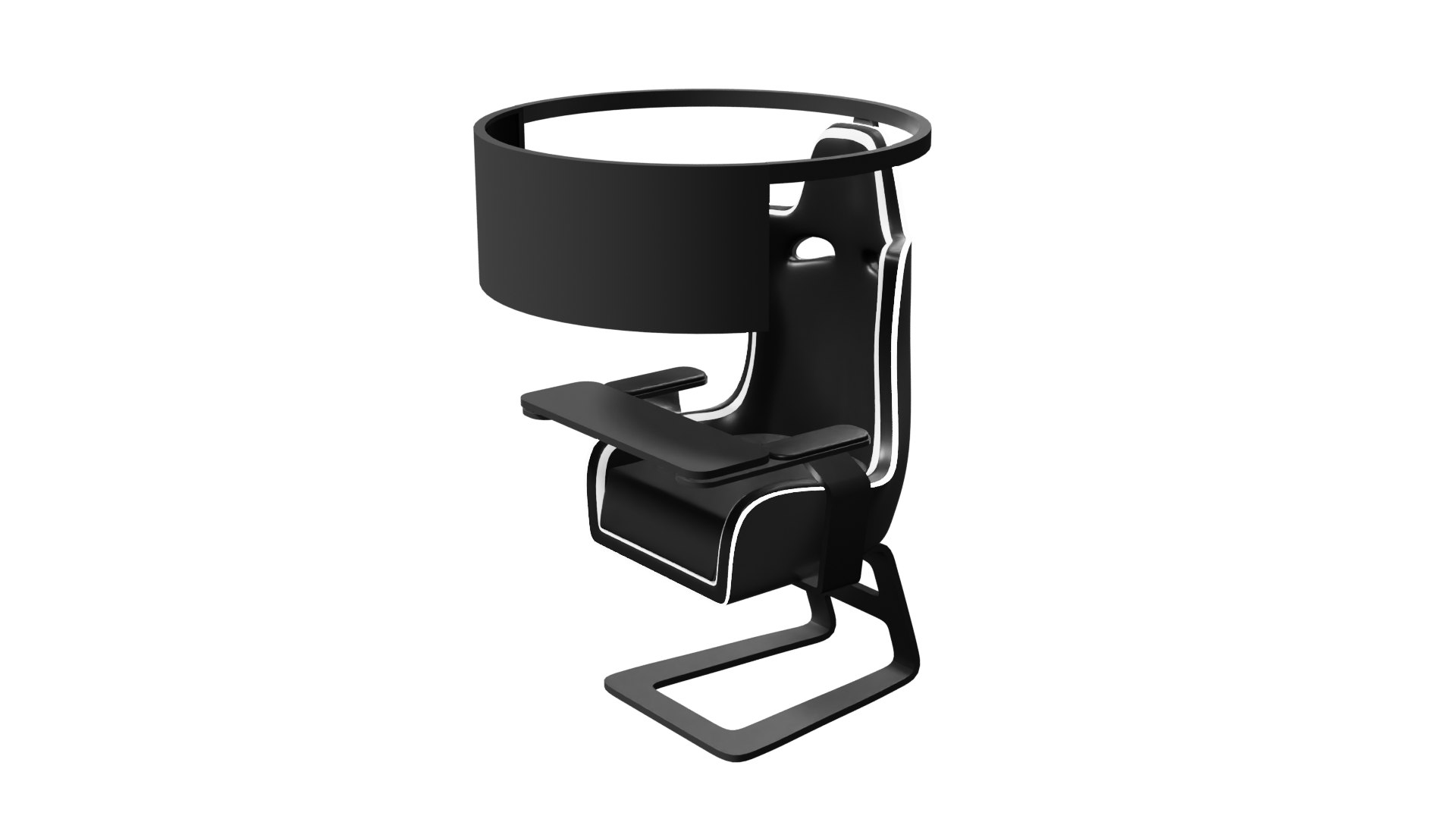 Futuristic Gaming Chair Model - TurboSquid 2108762