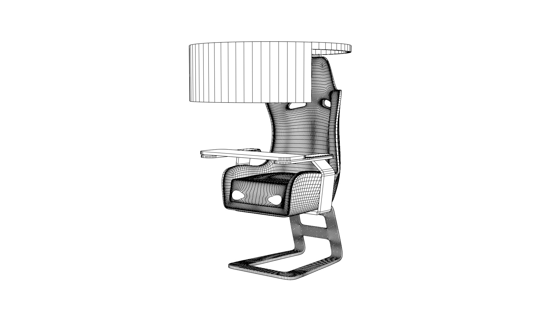 Futuristic Gaming Chair Model - TurboSquid 2108762