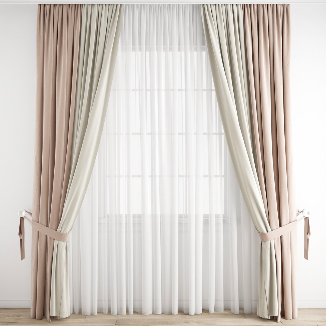 3D Model Curtain 227 - TurboSquid 1814276