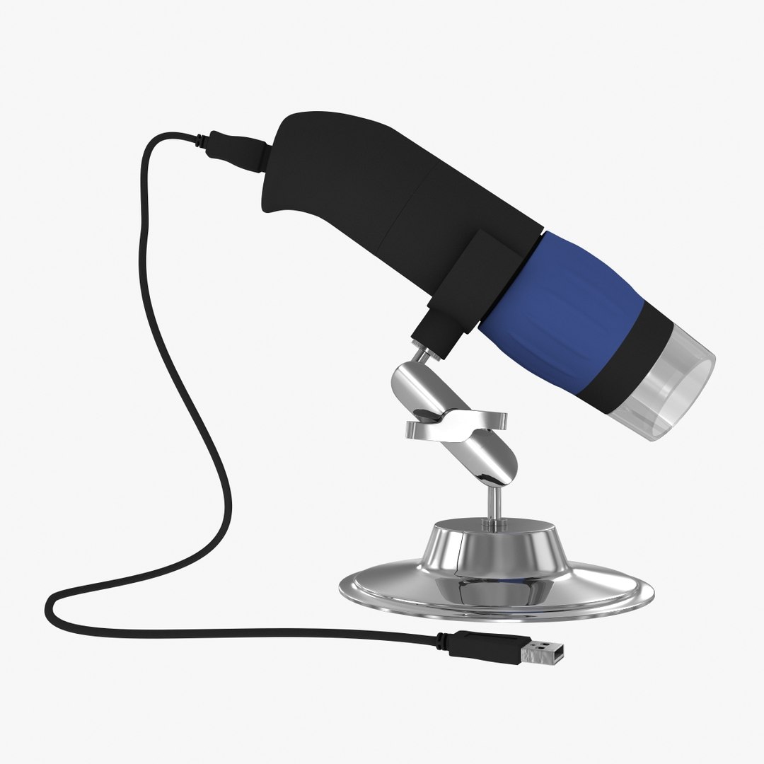 usb digital microscope aven 3d model