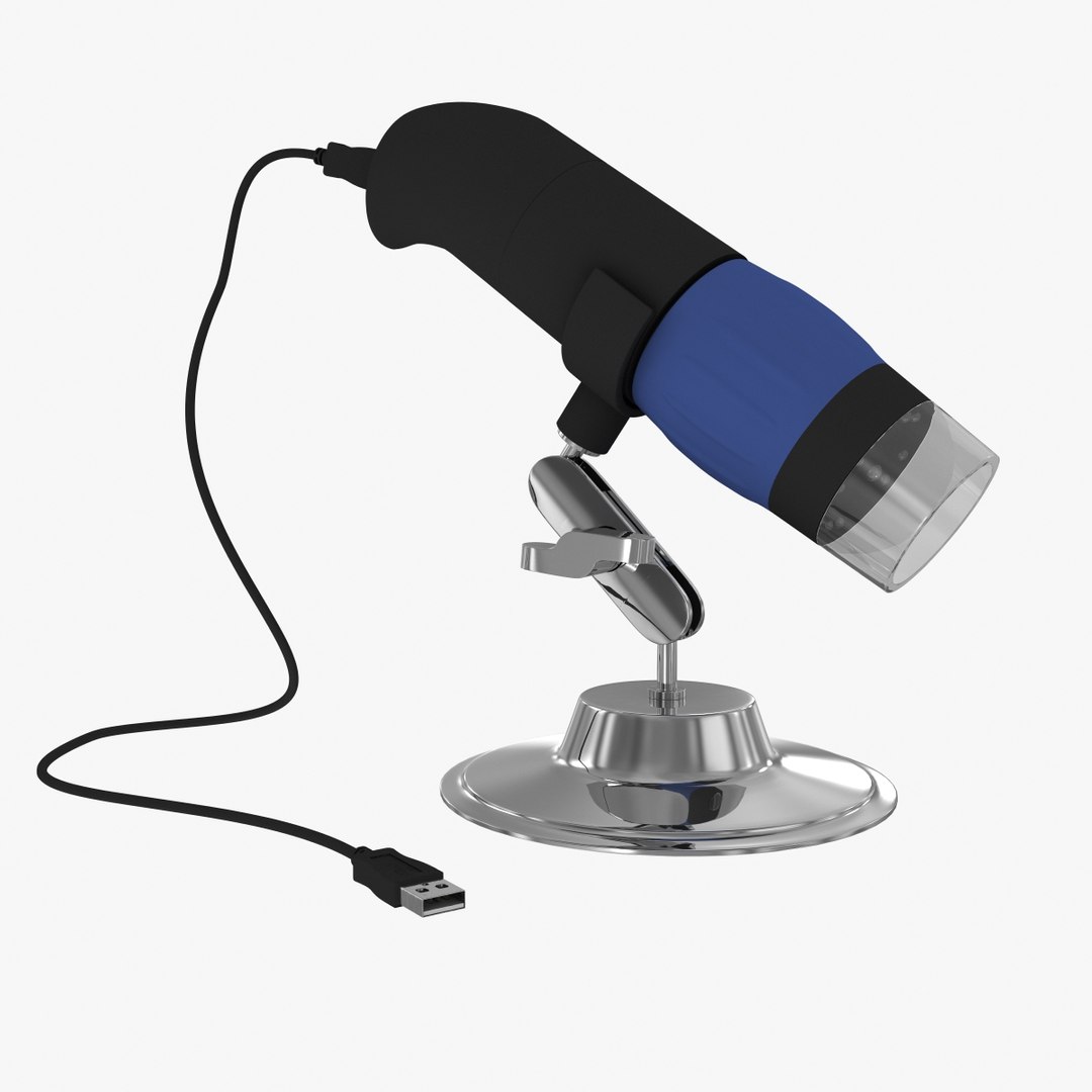 usb digital microscope aven 3d model