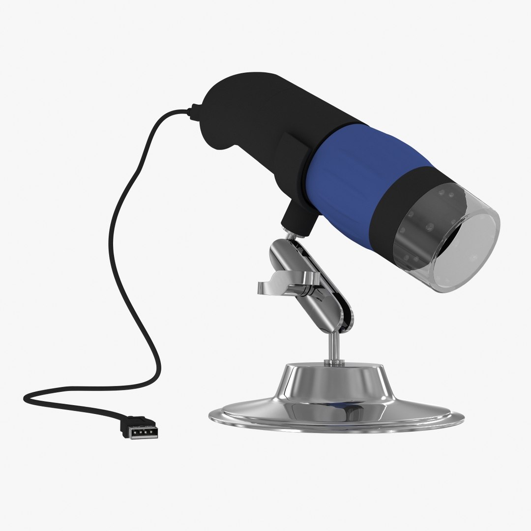 usb digital microscope aven 3d model