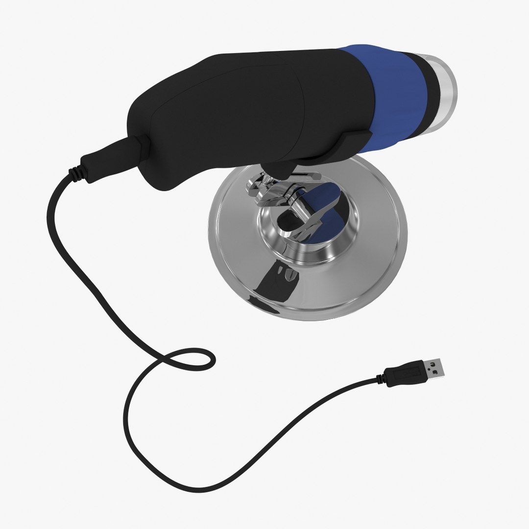 usb digital microscope aven 3d model