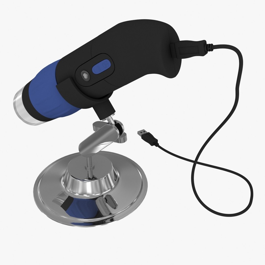 usb digital microscope aven 3d model