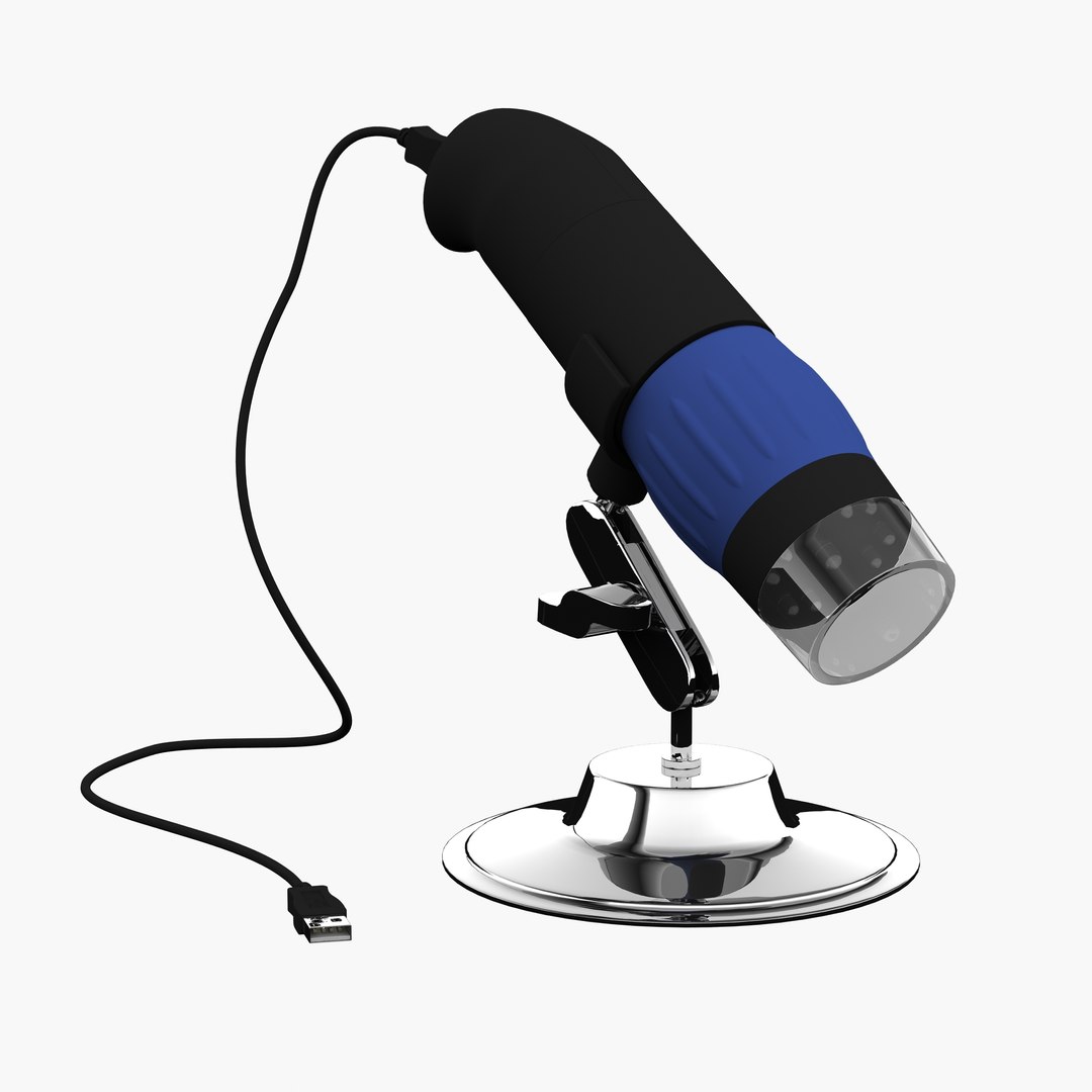 usb digital microscope aven 3d model