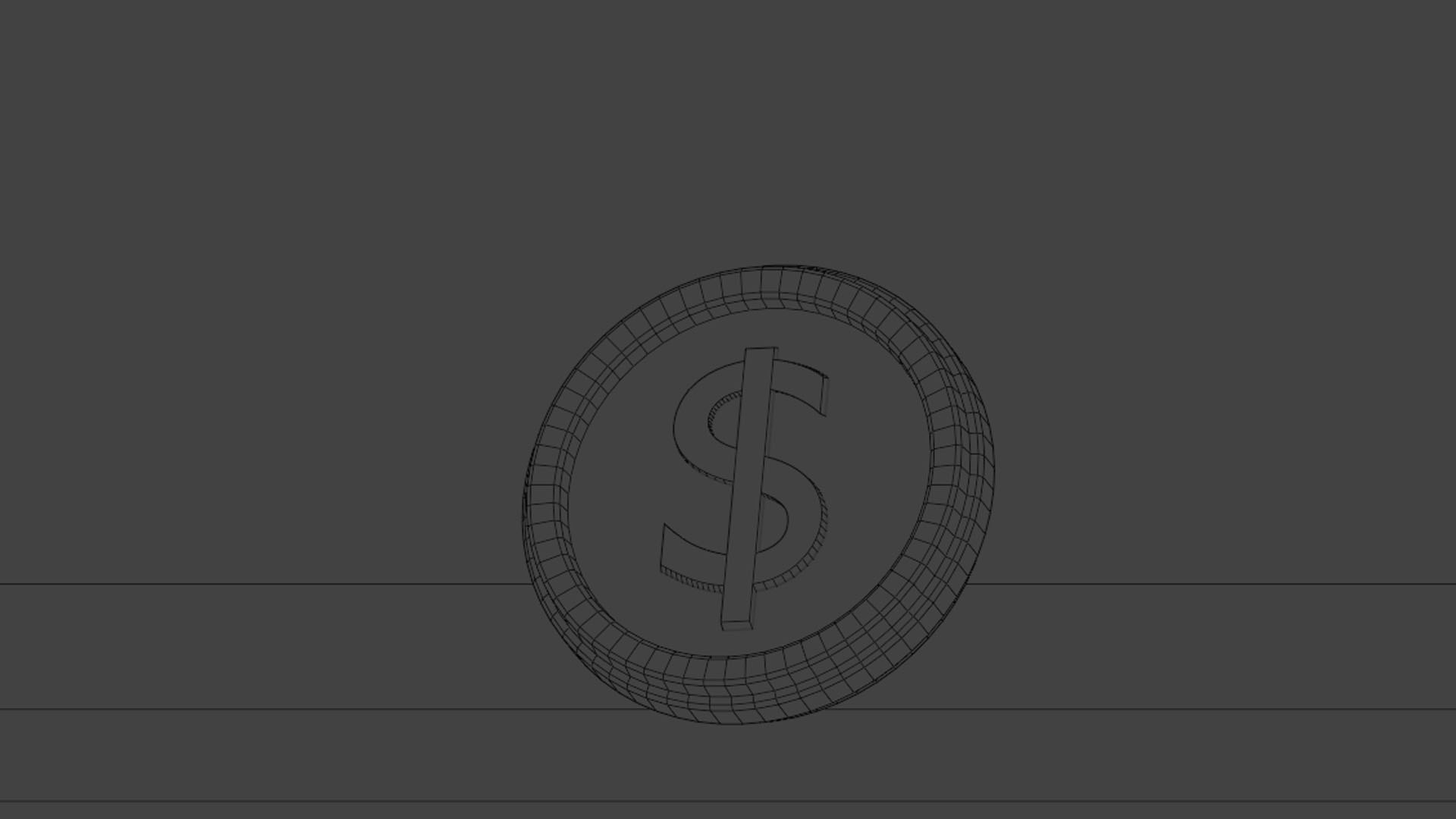 3D Dollar Coin - TurboSquid 1976590