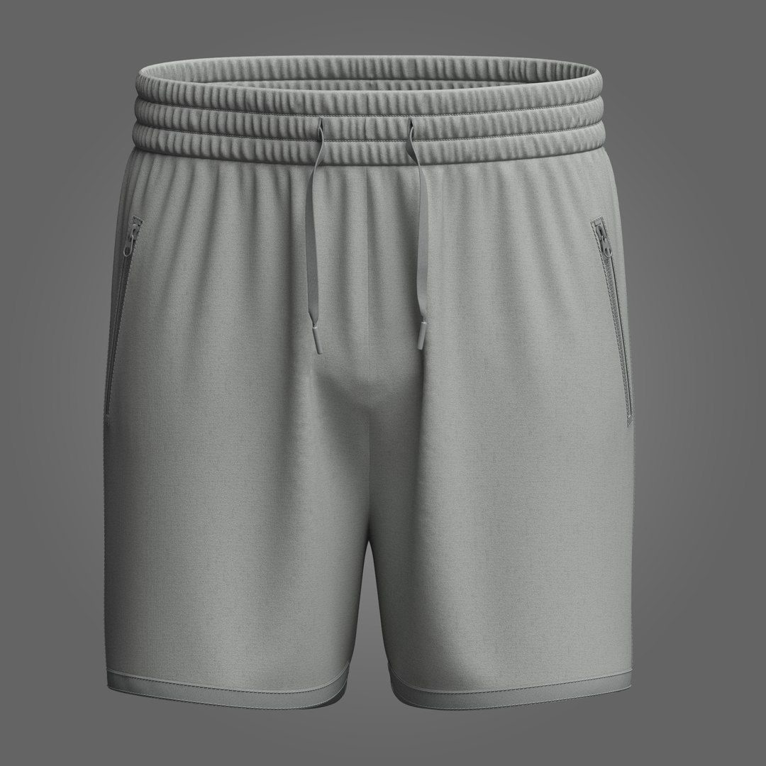 Regular Shorts 3D Model - TurboSquid 2138071