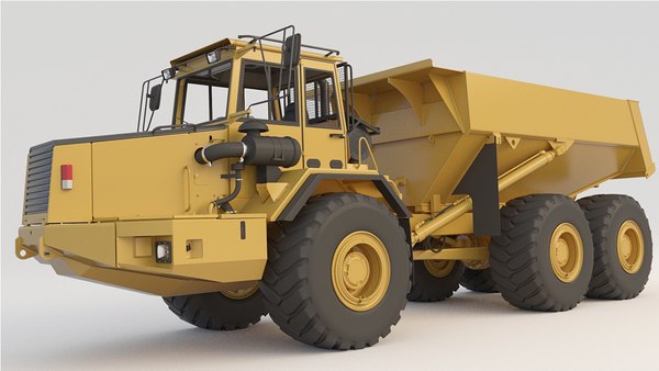 Dump truck articulated a30 3D model - TurboSquid 1529258