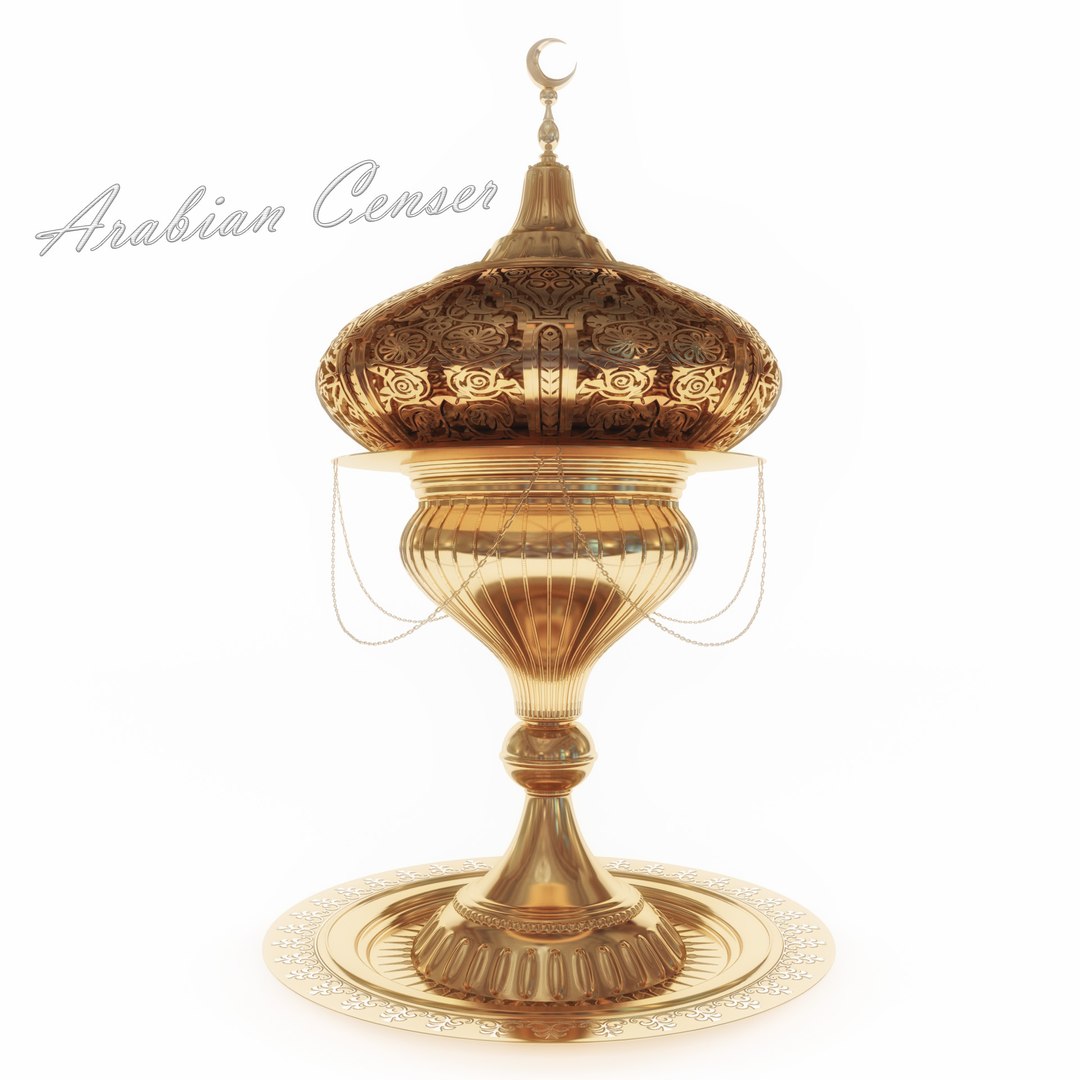 3D Censer Arabian Model - TurboSquid 1242205
