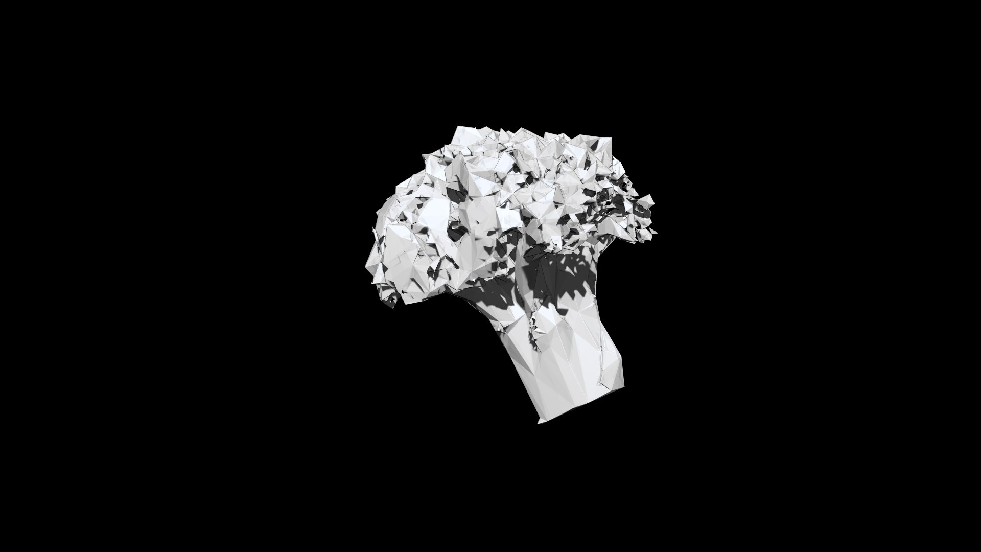 Broccoli Cut 3D CT Scan Model 4 Decimate 5percent 3D Model - TurboSquid ...