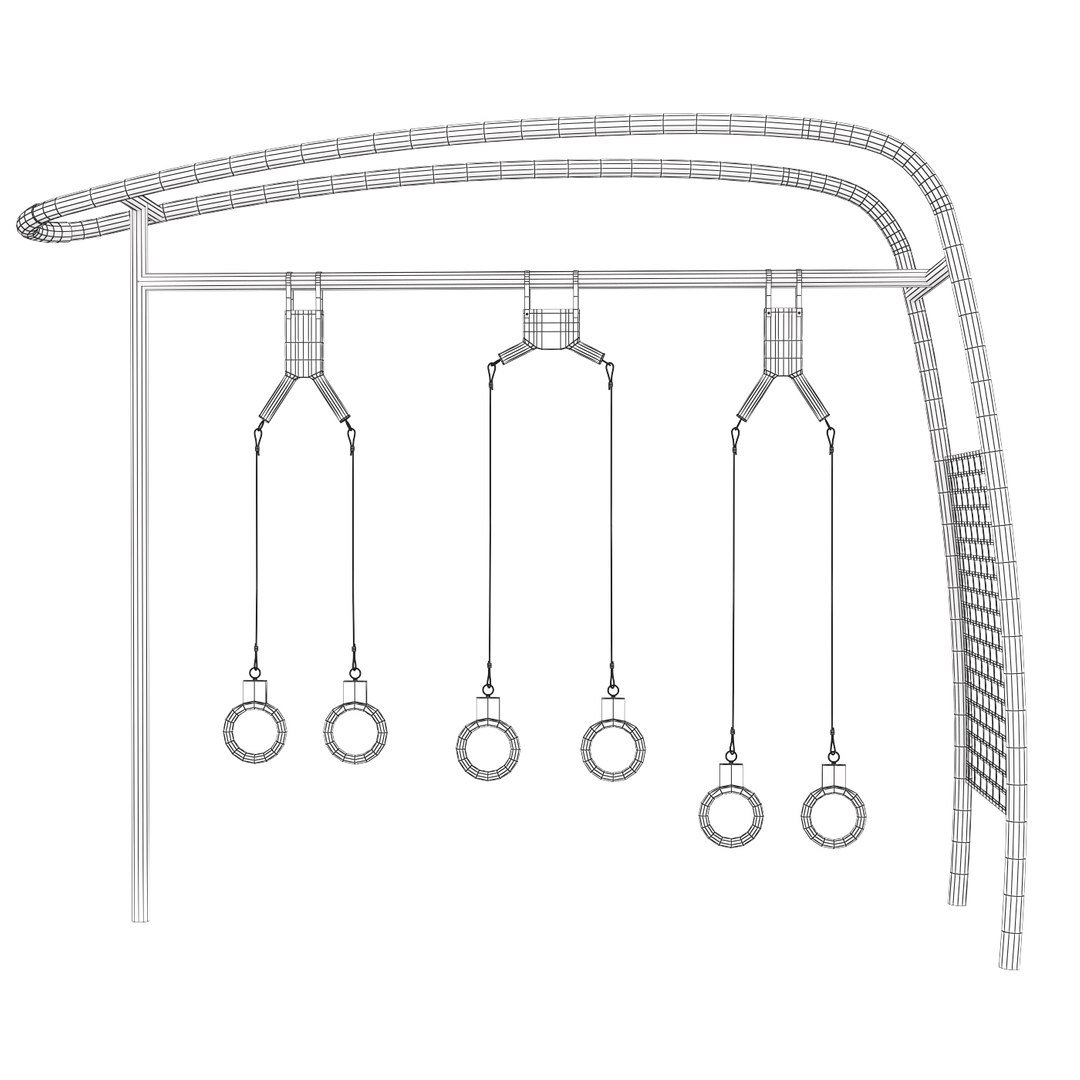 Suspension Trainer Kompa 3D Model - TurboSquid 1525916