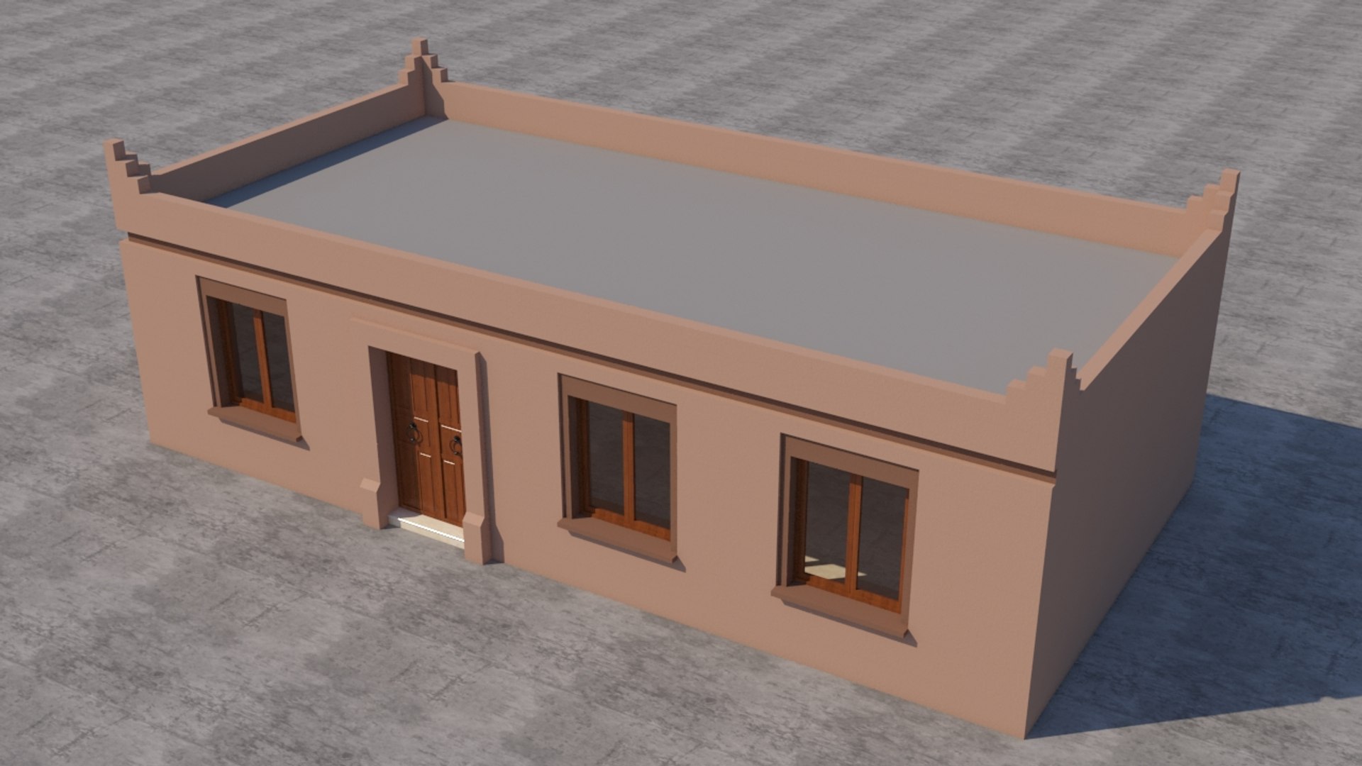3D Model Moroccan House Marrakech - TurboSquid 1534869