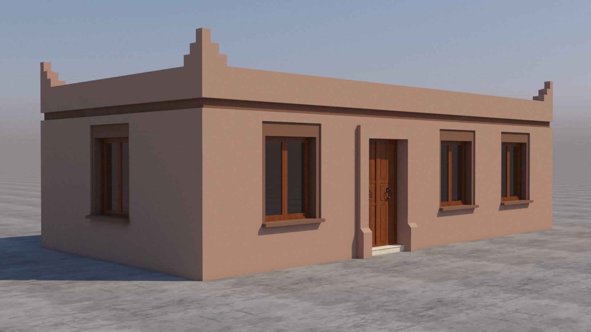 3D Model Moroccan House Marrakech - TurboSquid 1534869