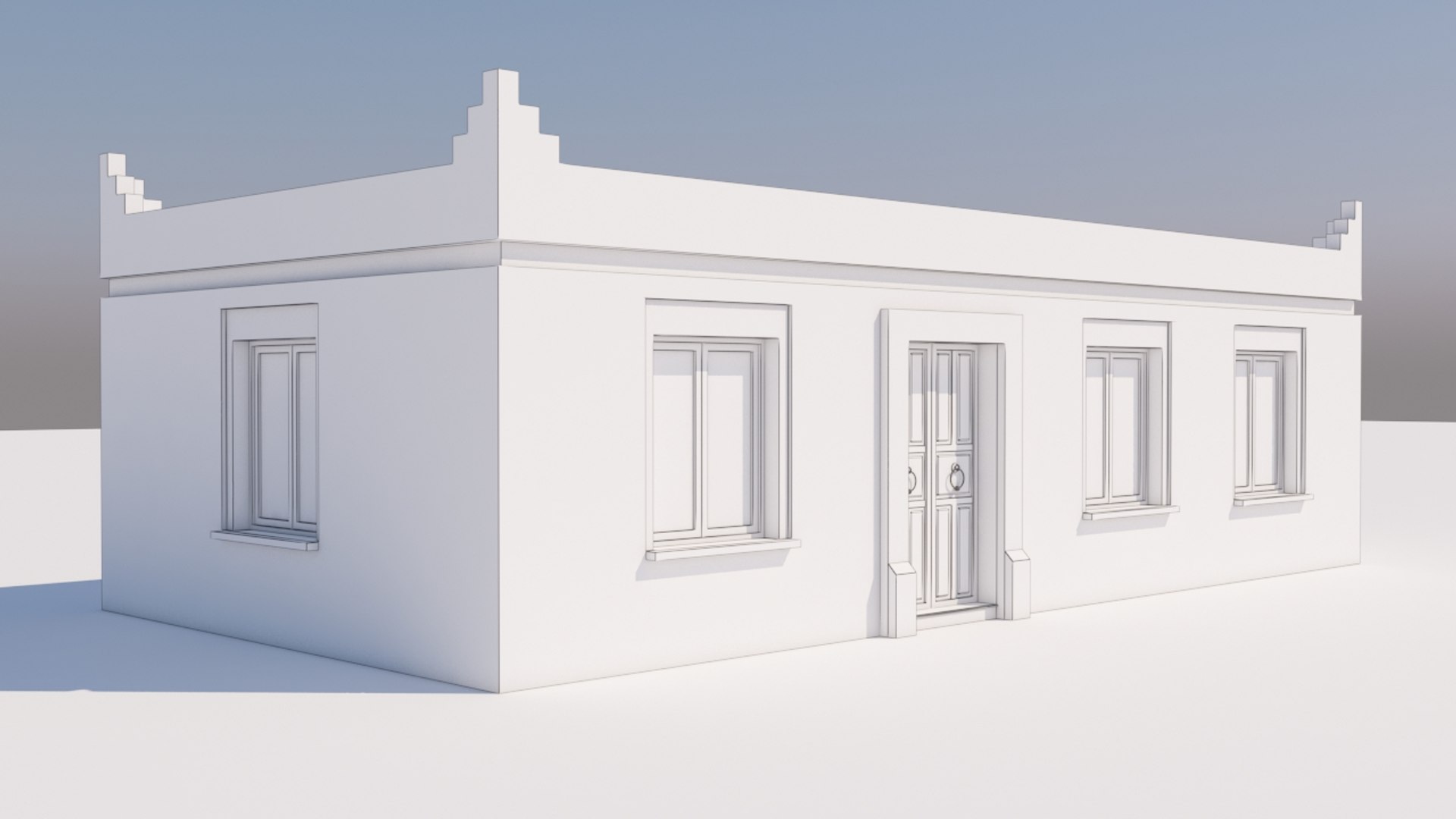 3D Model Moroccan House Marrakech - TurboSquid 1534869