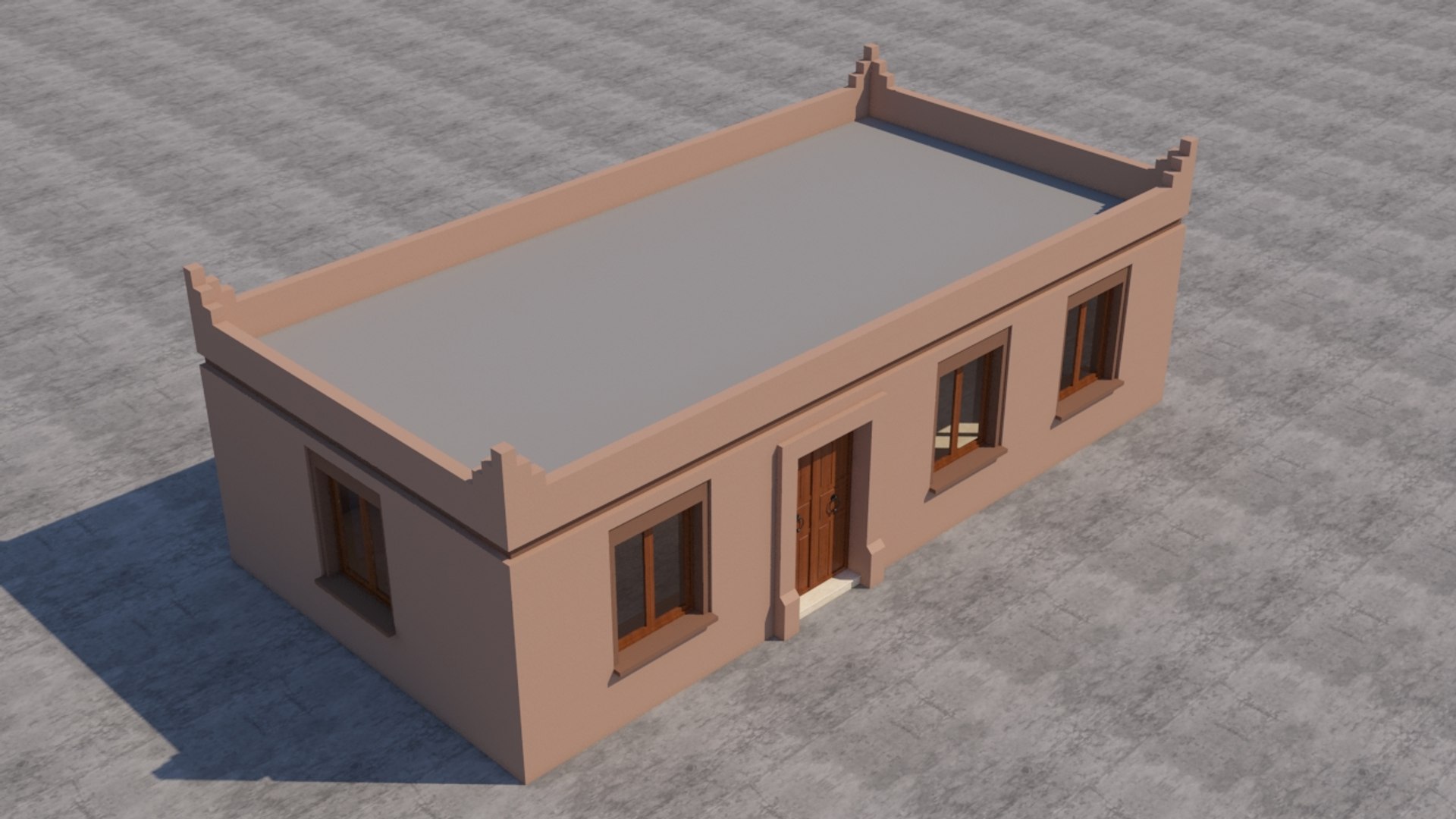 3D Model Moroccan House Marrakech - TurboSquid 1534869