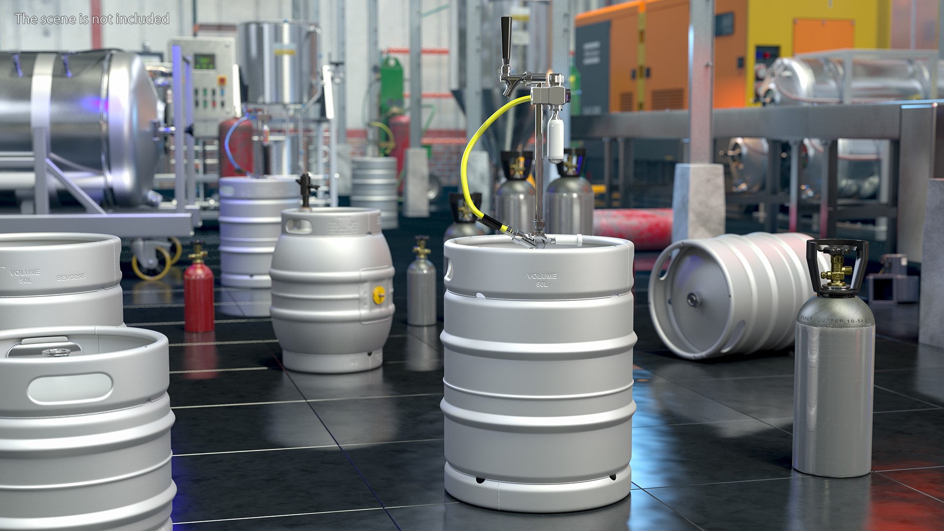3D Beer Keg 50l Portable - TurboSquid 1625398