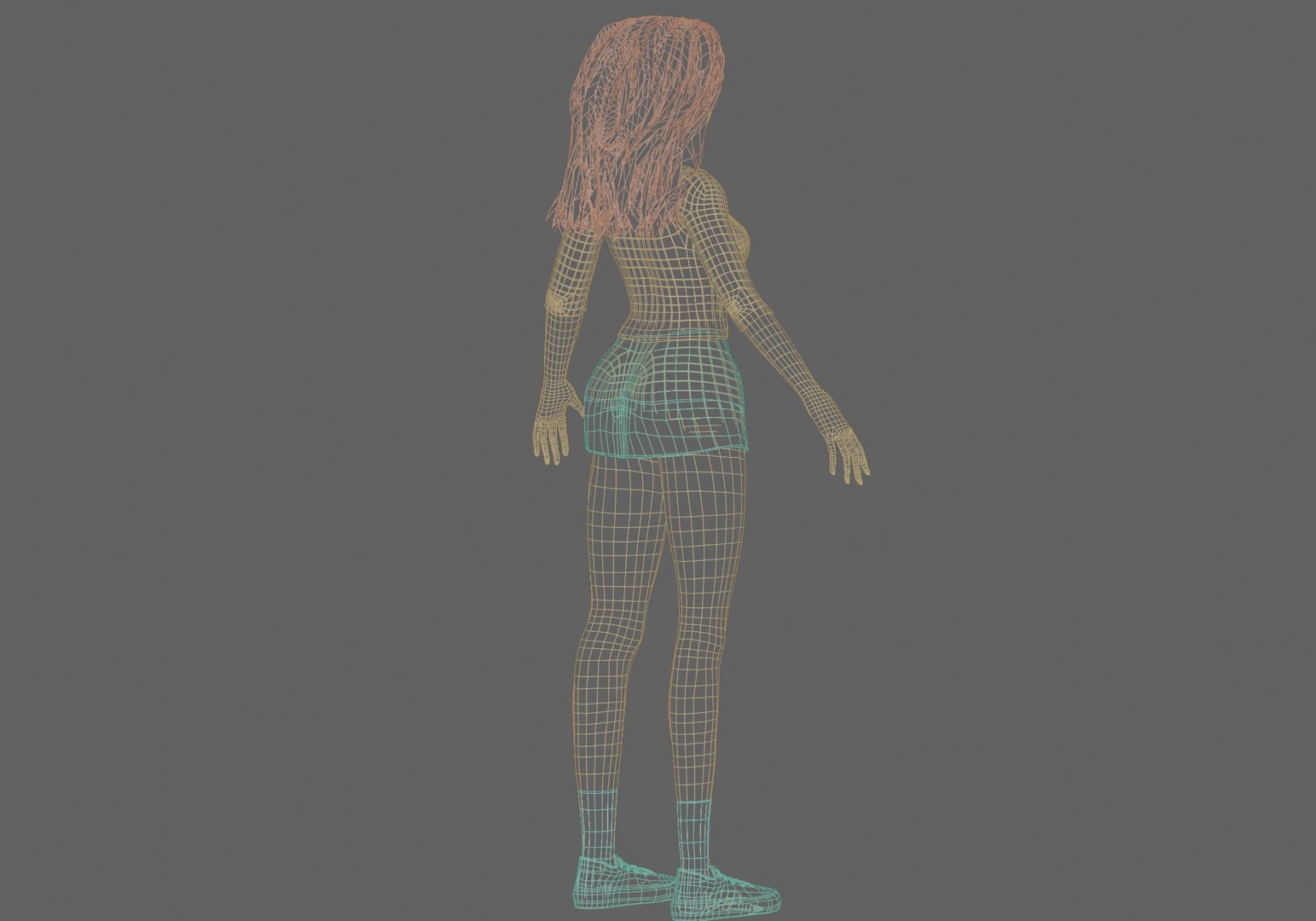 3D Cool Pretty Woman V27672 Model - TurboSquid 2277151