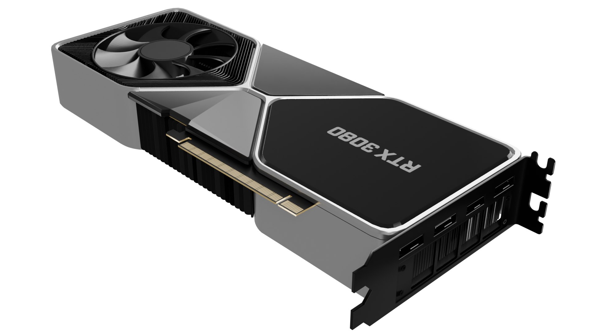 3D Nvidia Geforce RTX 3080 Model - TurboSquid 2220673