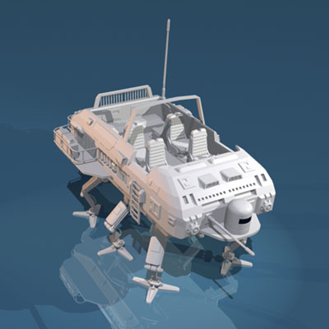 3d Desert Rover Legs