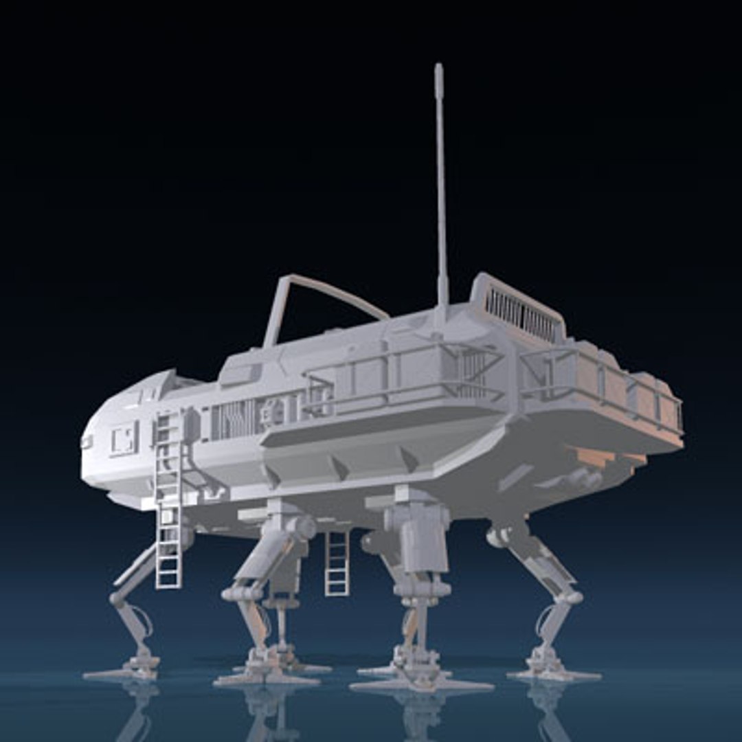 3d Desert Rover Legs