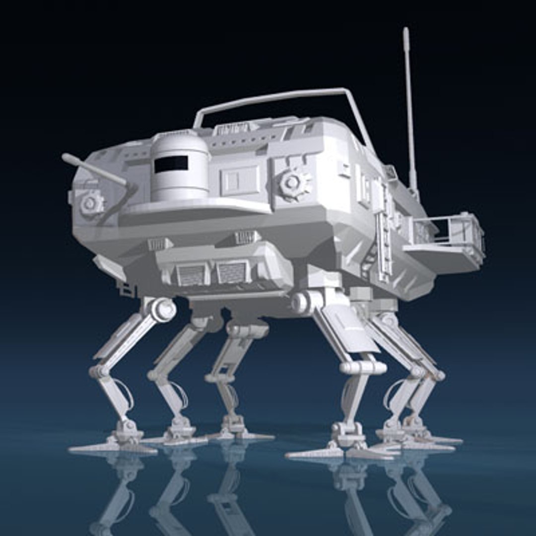 3d Desert Rover Legs