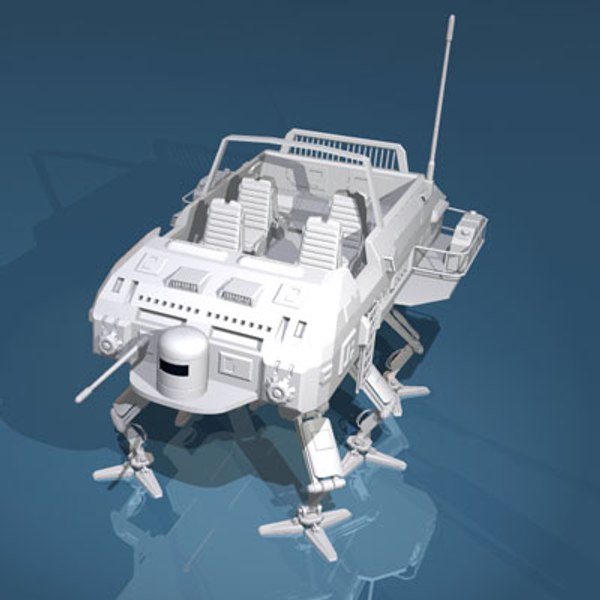 3d desert rover legs