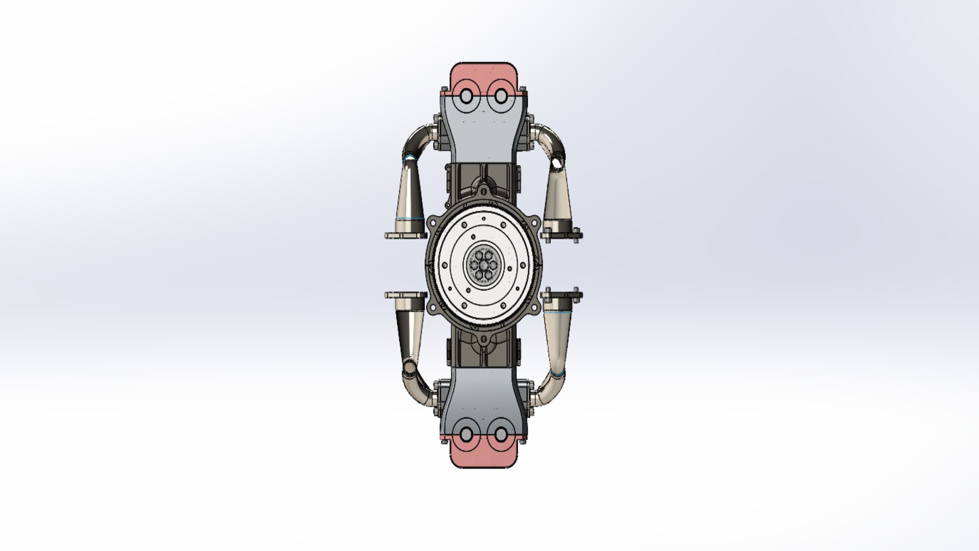 6 Cylinder Boxer Engine 3D CAD Model 3D Model - TurboSquid 2413833