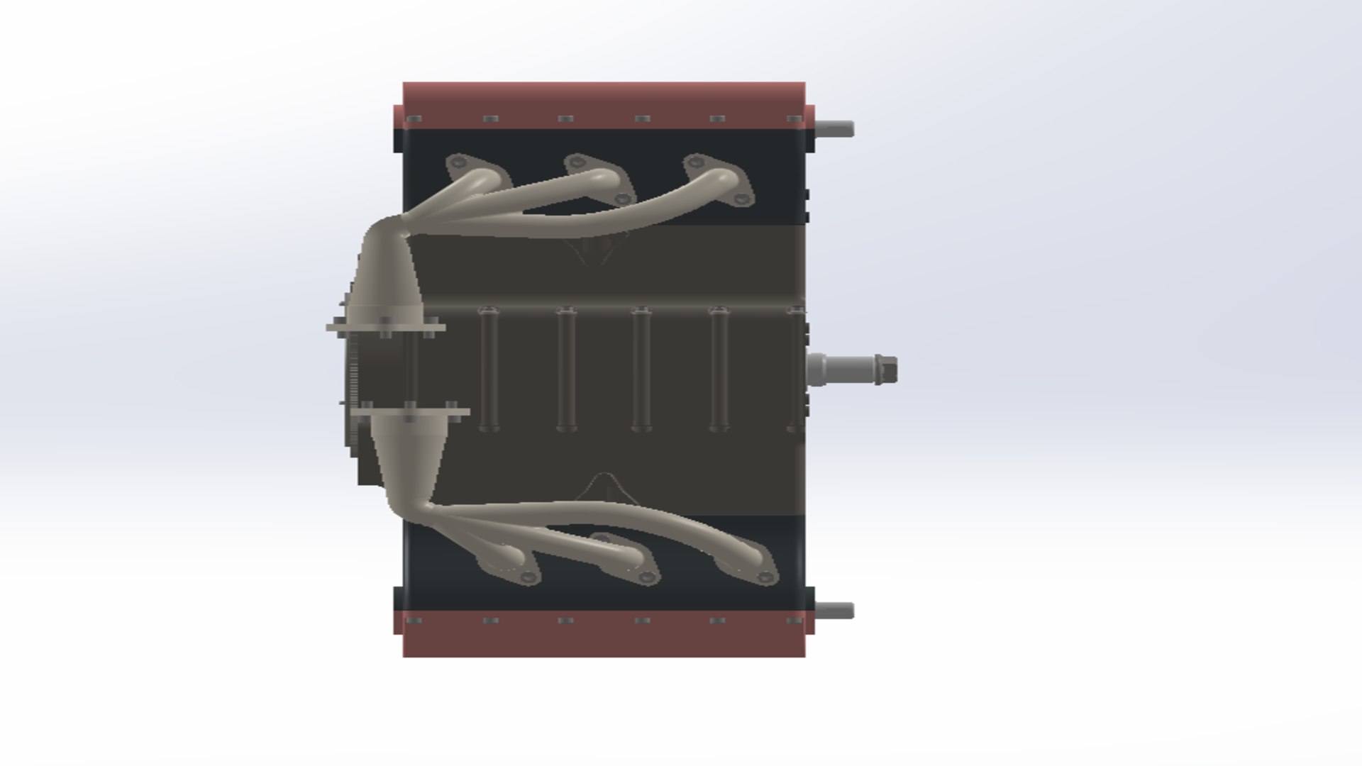 6 Cylinder Boxer Engine 3D CAD Model 3D Model - TurboSquid 2413833