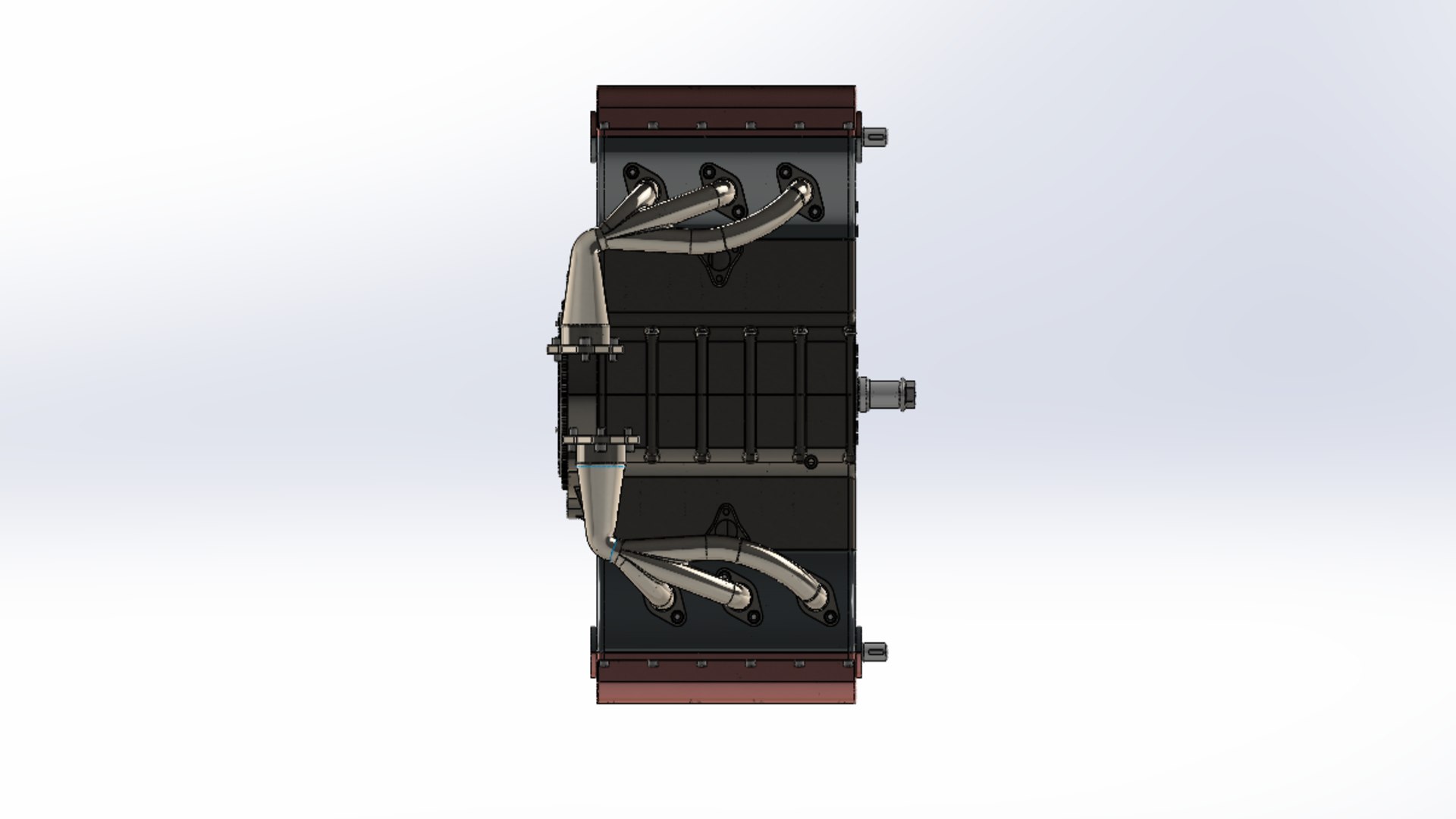 6 Cylinder Boxer Engine 3D CAD Model 3D Model - TurboSquid 2413833