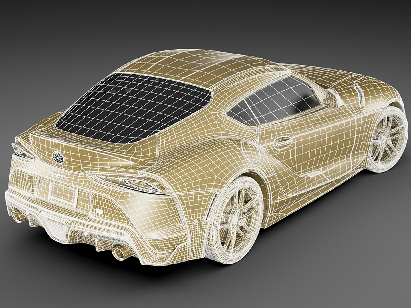 3D toyota supra 2020 - TurboSquid 1405169