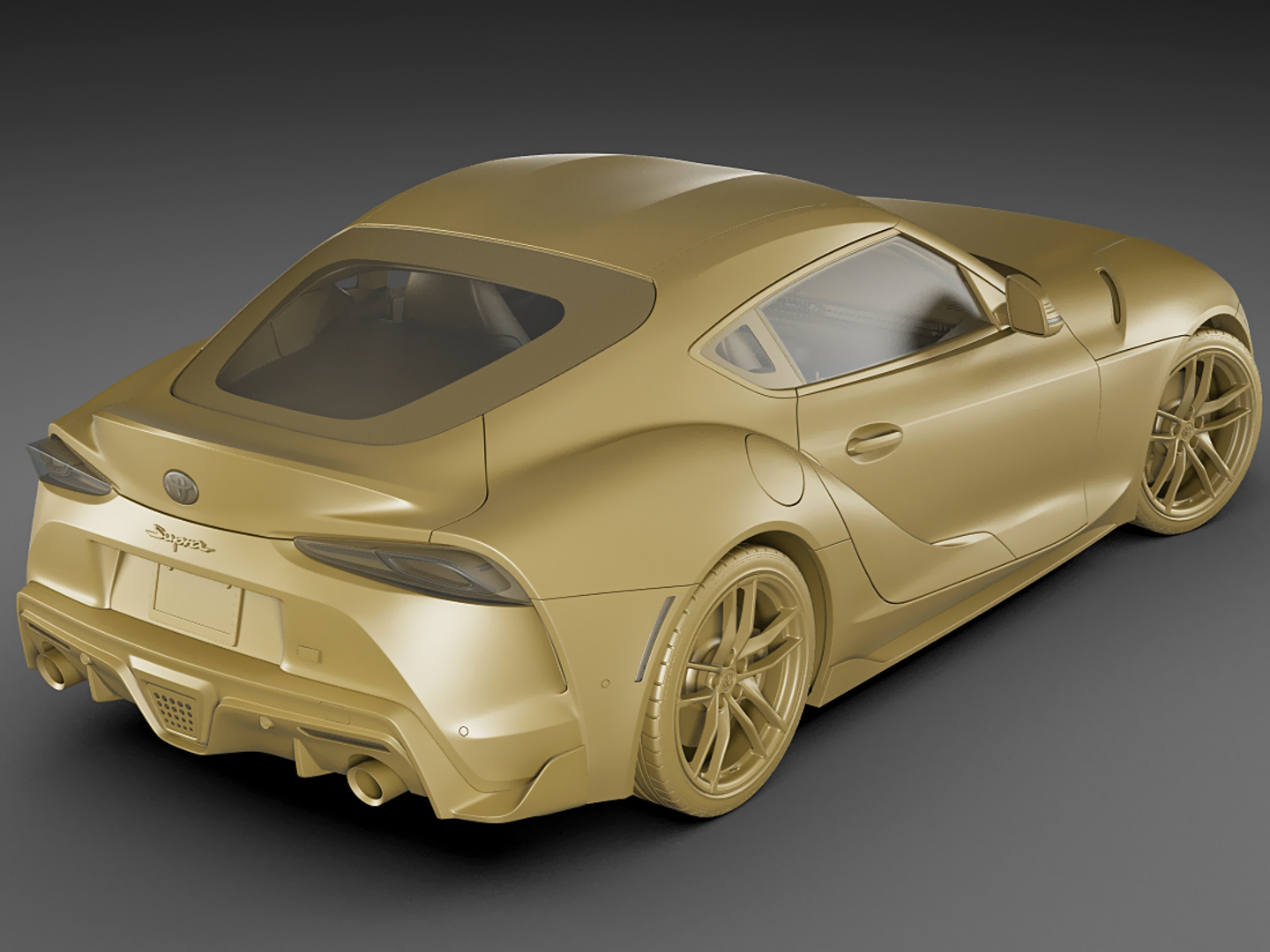 3D toyota supra 2020 - TurboSquid 1405169
