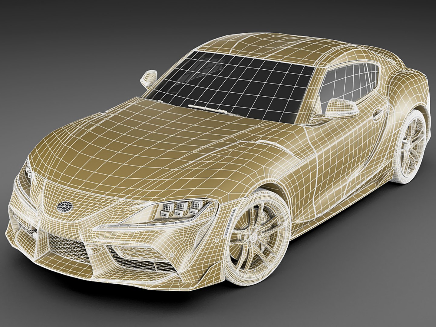 3D toyota supra 2020 - TurboSquid 1405169