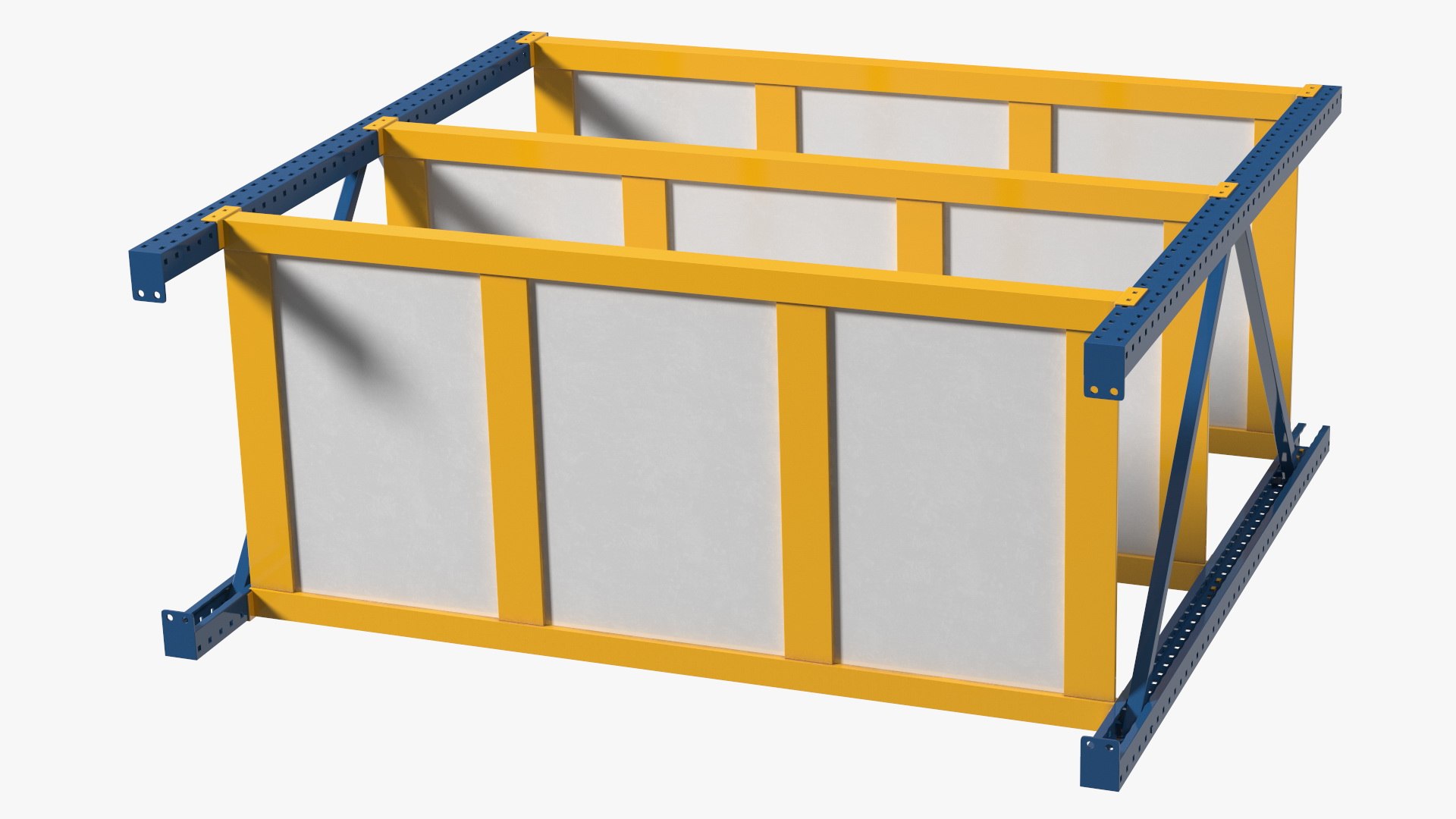 Heavy Duty Warehouse Rack 3D - TurboSquid 2141445