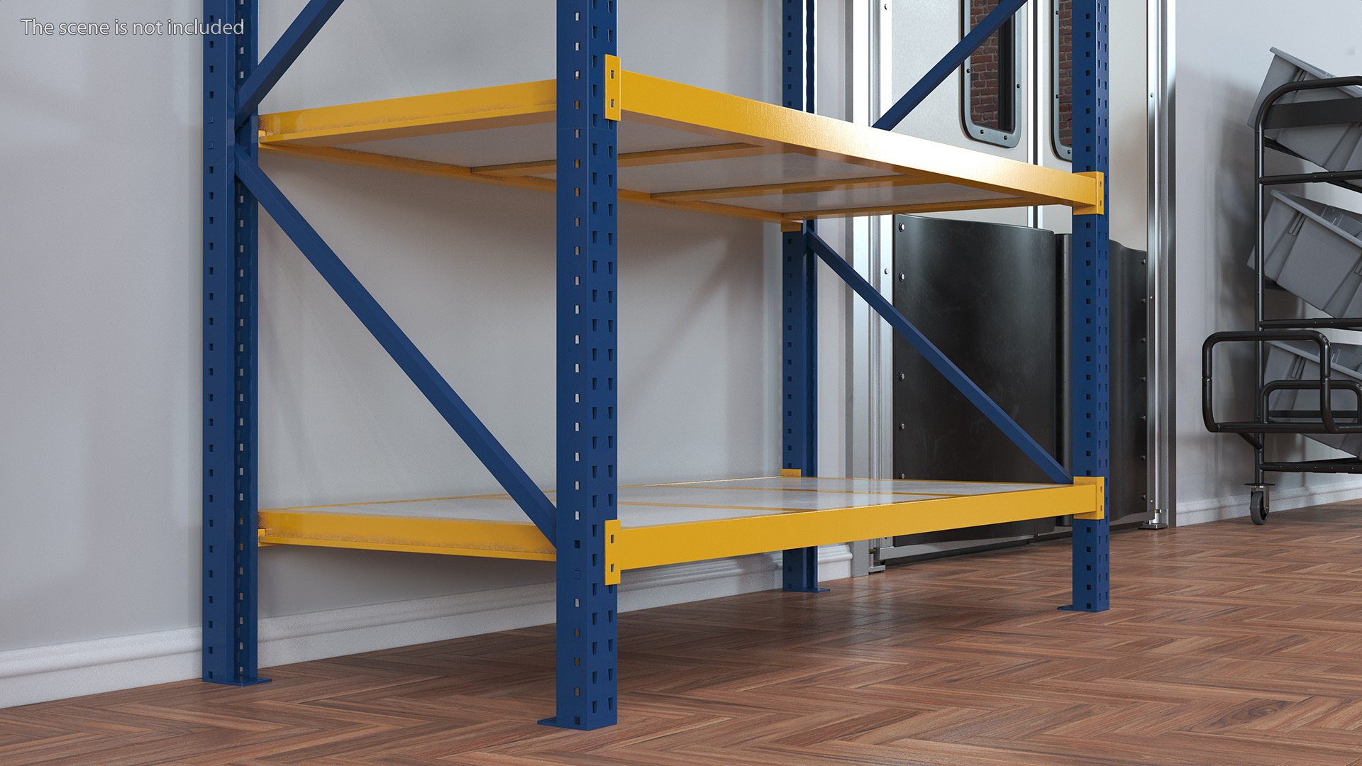 Heavy Duty Warehouse Rack 3D - TurboSquid 2141445