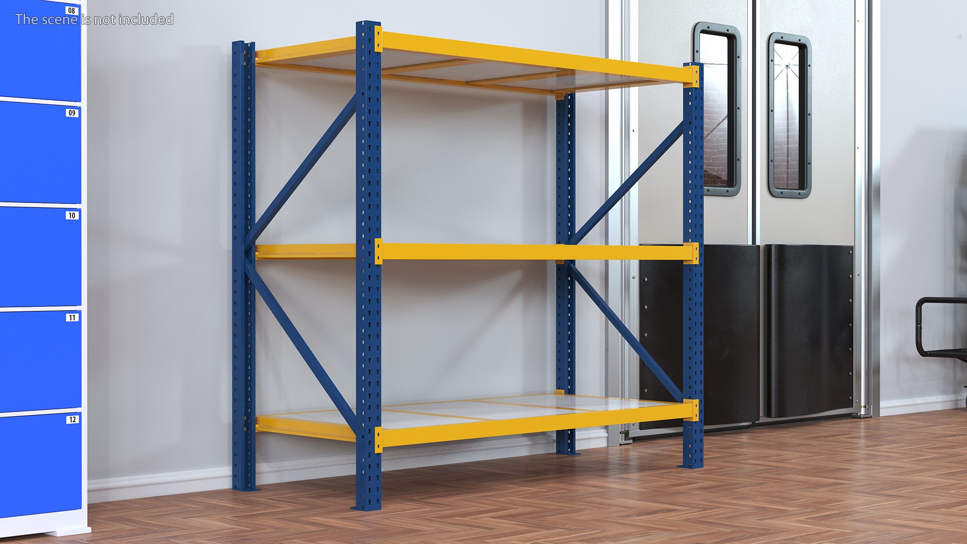 Heavy Duty Warehouse Rack 3D - TurboSquid 2141445