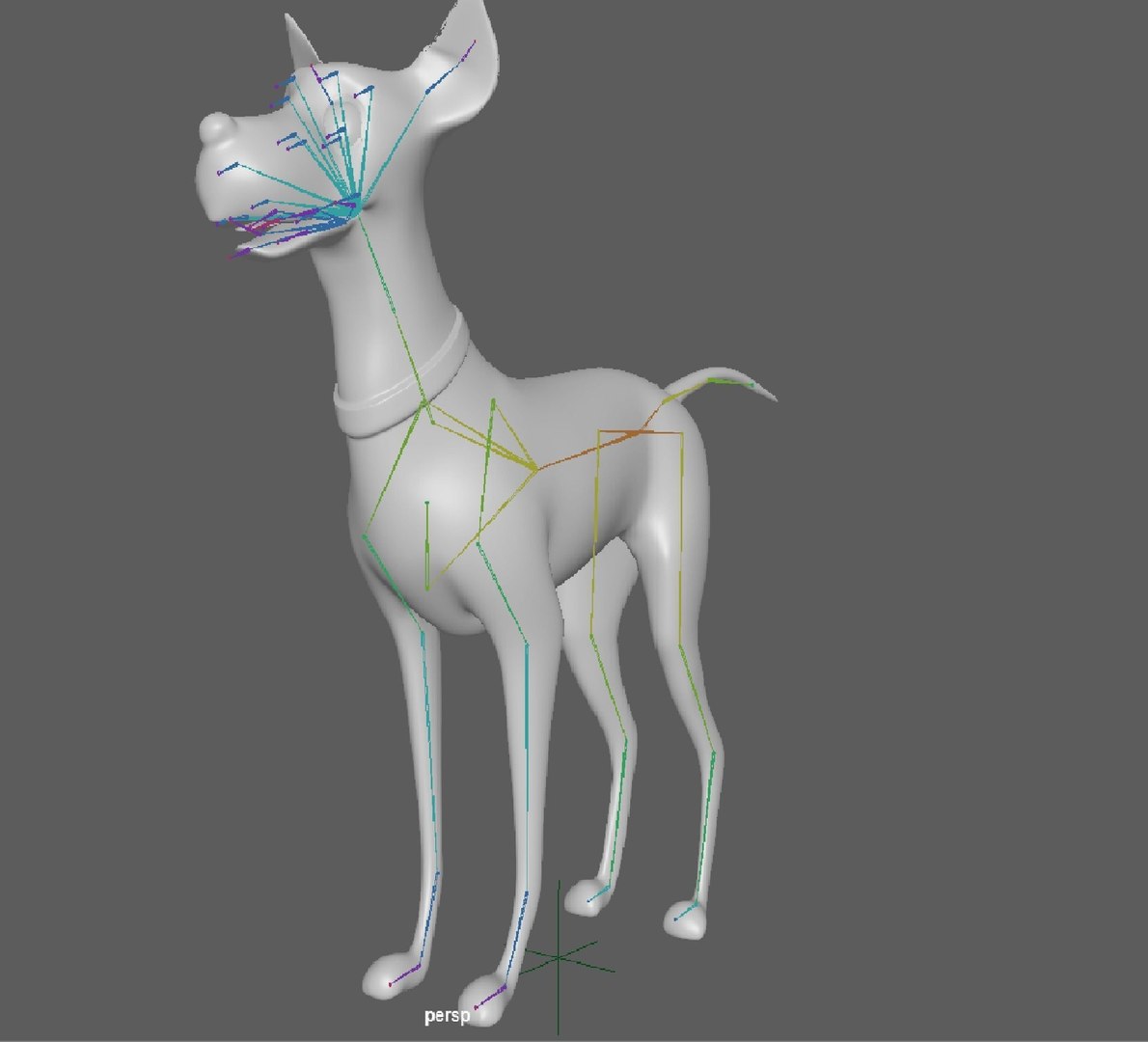 3D Cartoo Dog Rig - TurboSquid 1881381