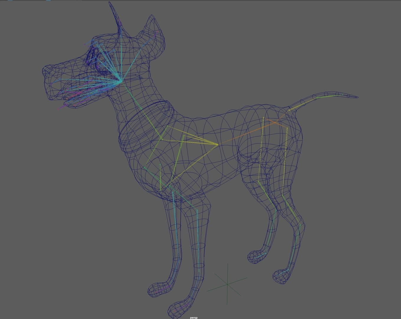 3D Cartoo Dog Rig - TurboSquid 1881381