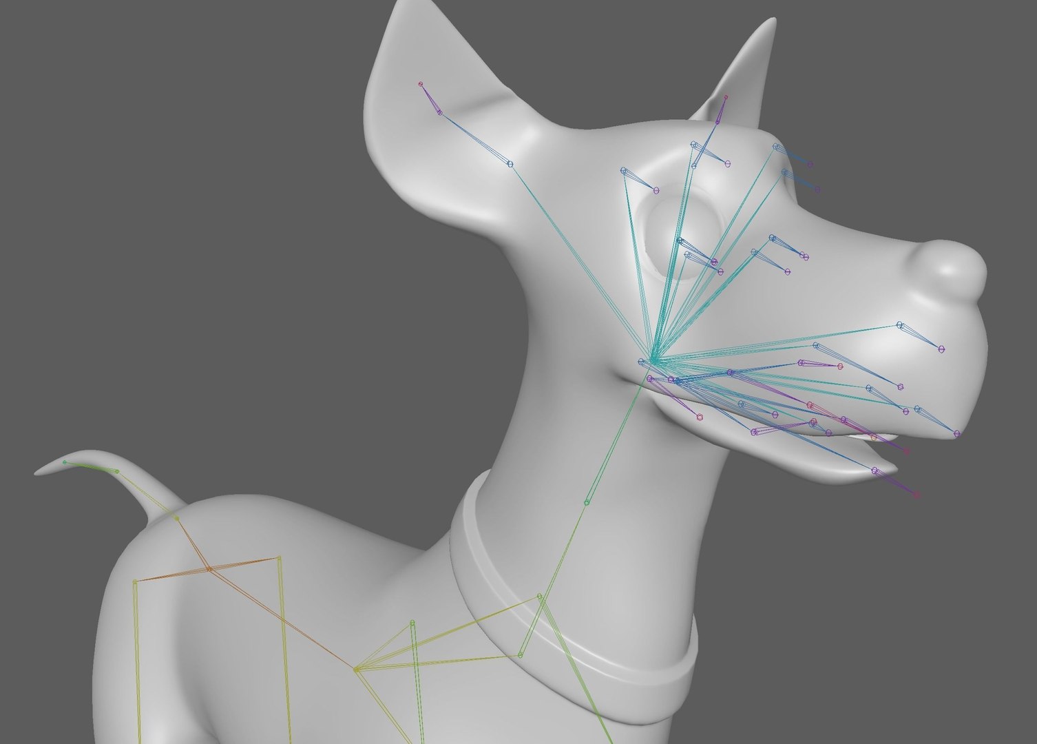 3D Cartoo Dog Rig - TurboSquid 1881381