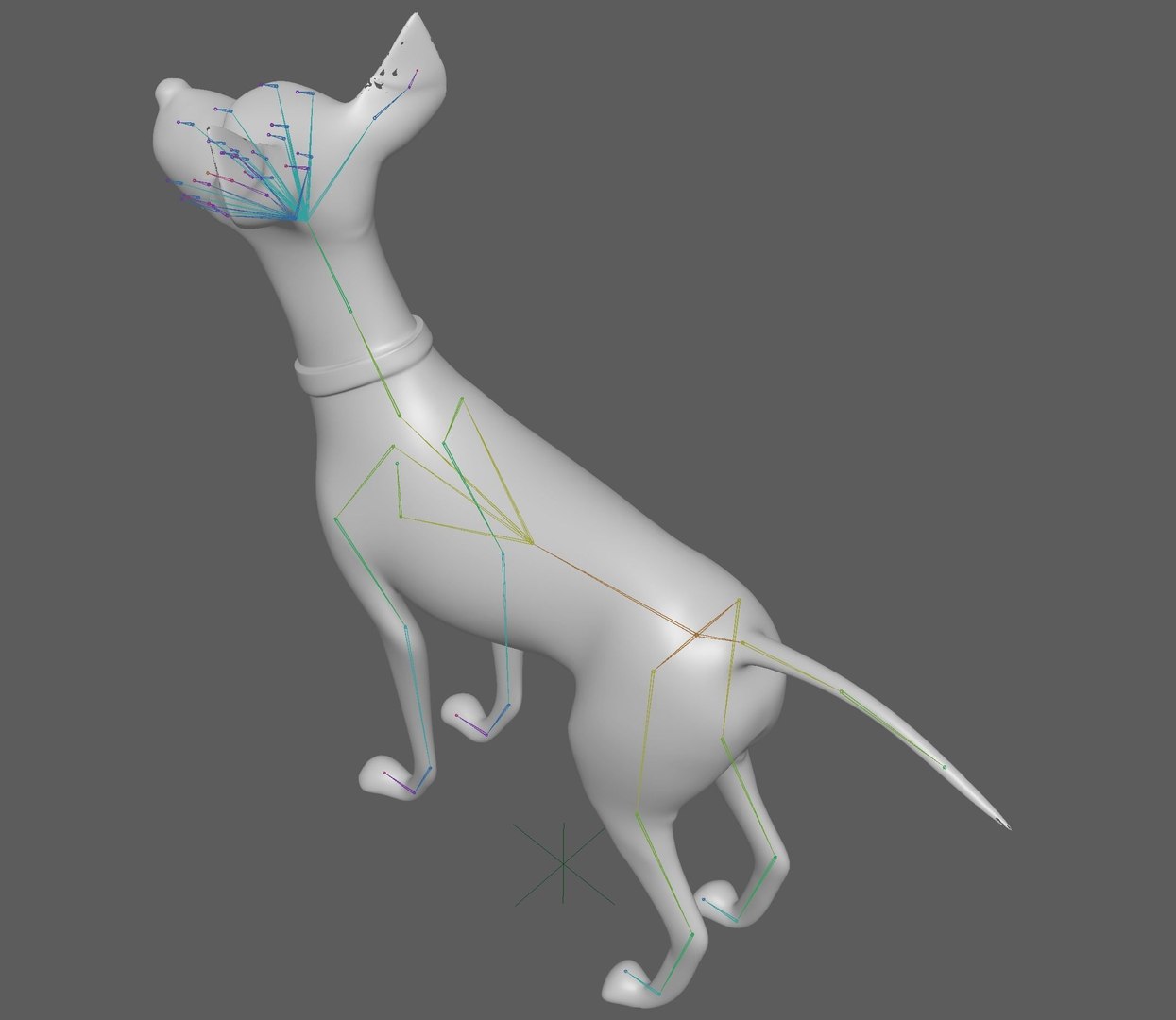 3D Cartoo Dog Rig - TurboSquid 1881381