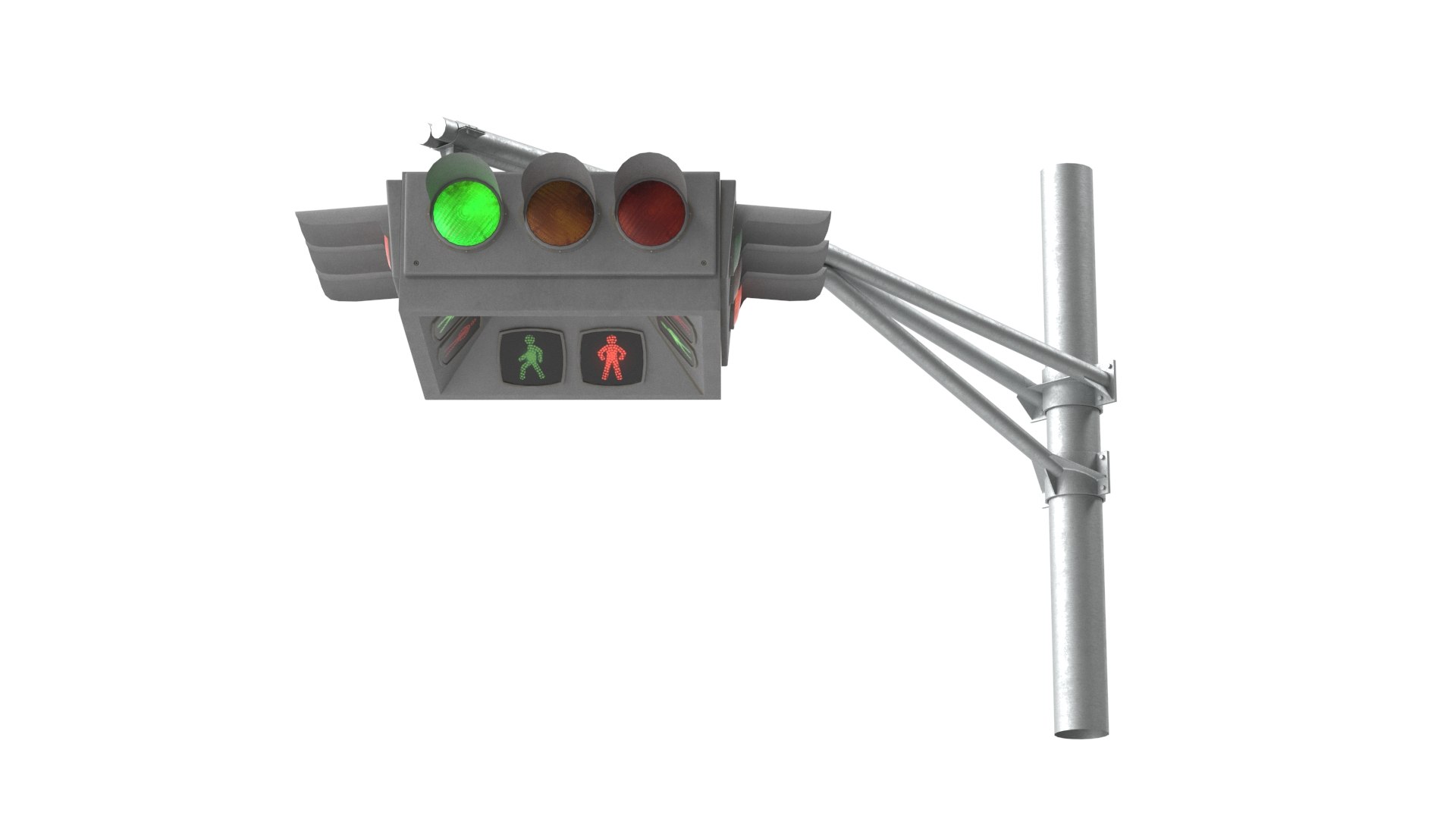 3D Traffic Light Model - TurboSquid 1940546