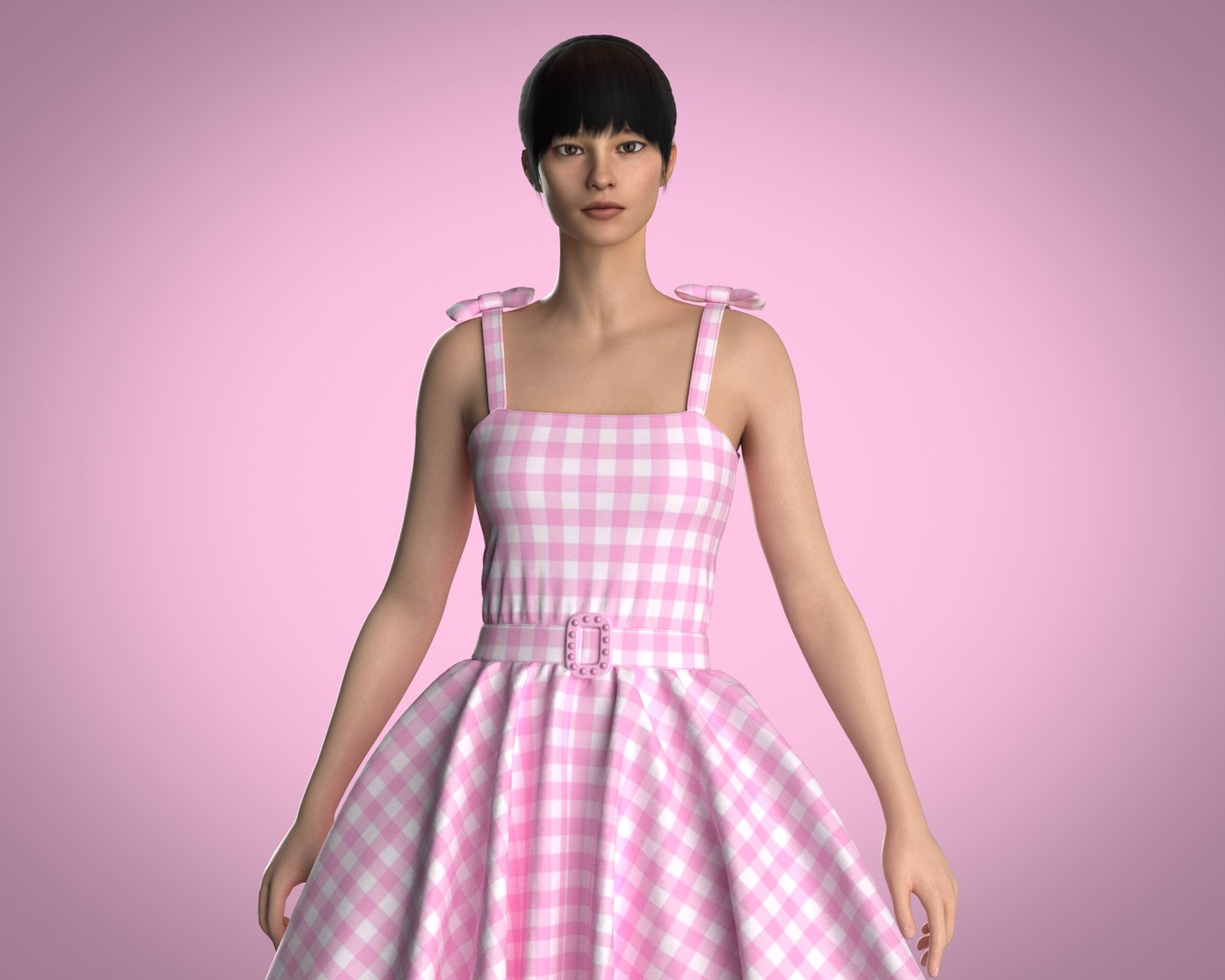 Barbie Dress Model - TurboSquid 2111740