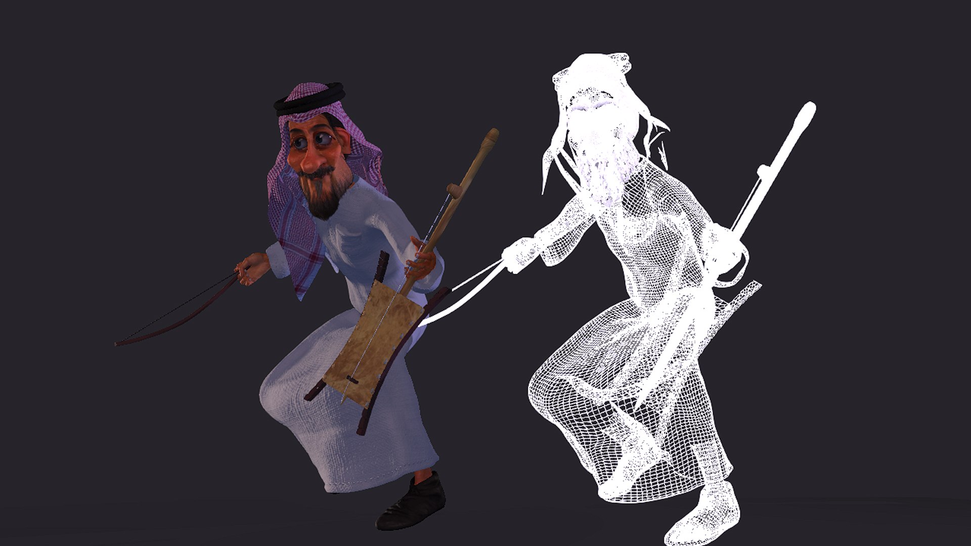 3D model Rababa singer maya - TurboSquid 1815916