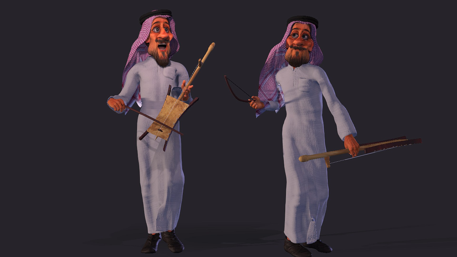 3D model Rababa singer maya - TurboSquid 1815916